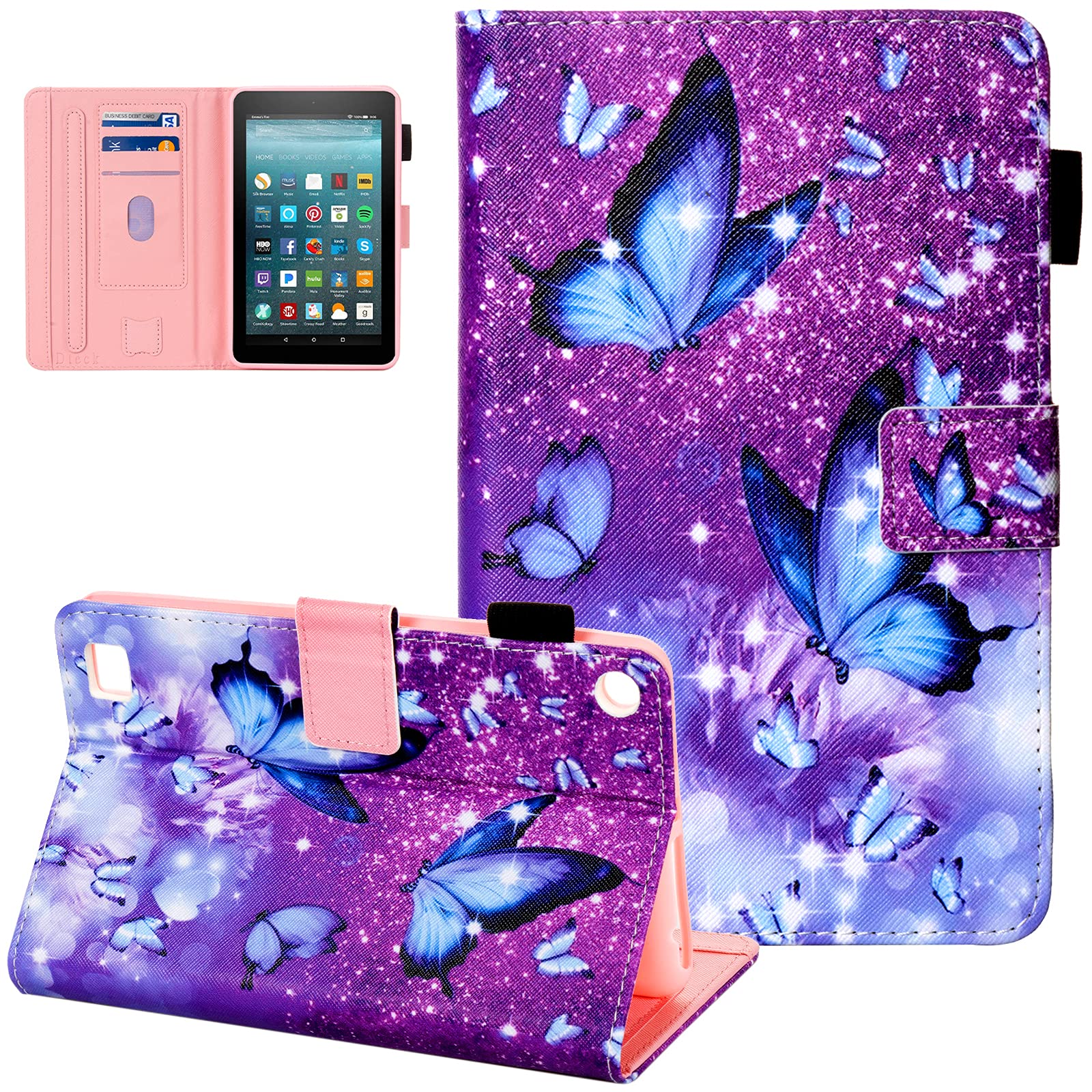 Amazon.com: Dteck Case for Fire 7 Tablet (9th/7th/5th Generation, 2019 ...