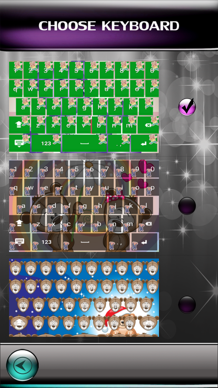 Teddy Bear Keyboards - App on Amazon Appstore