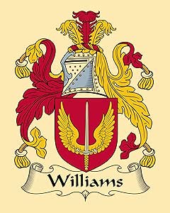Amazon.com: Carpe Diem Designs Williams Coat of Arms/Williams Family ...