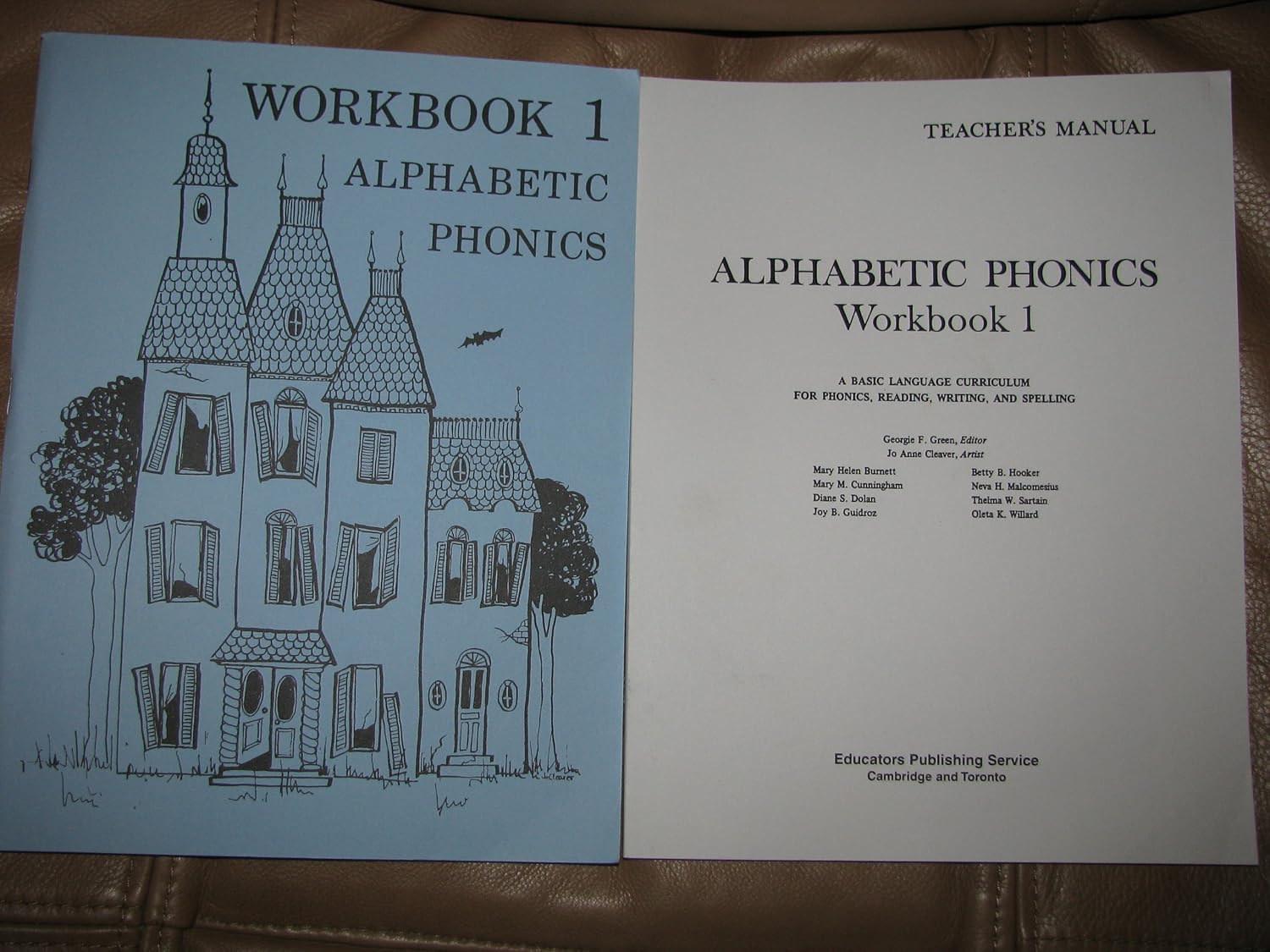 Alphabetic Phonics Workbook 1 Teacher's Manual & Student Work Book ...
