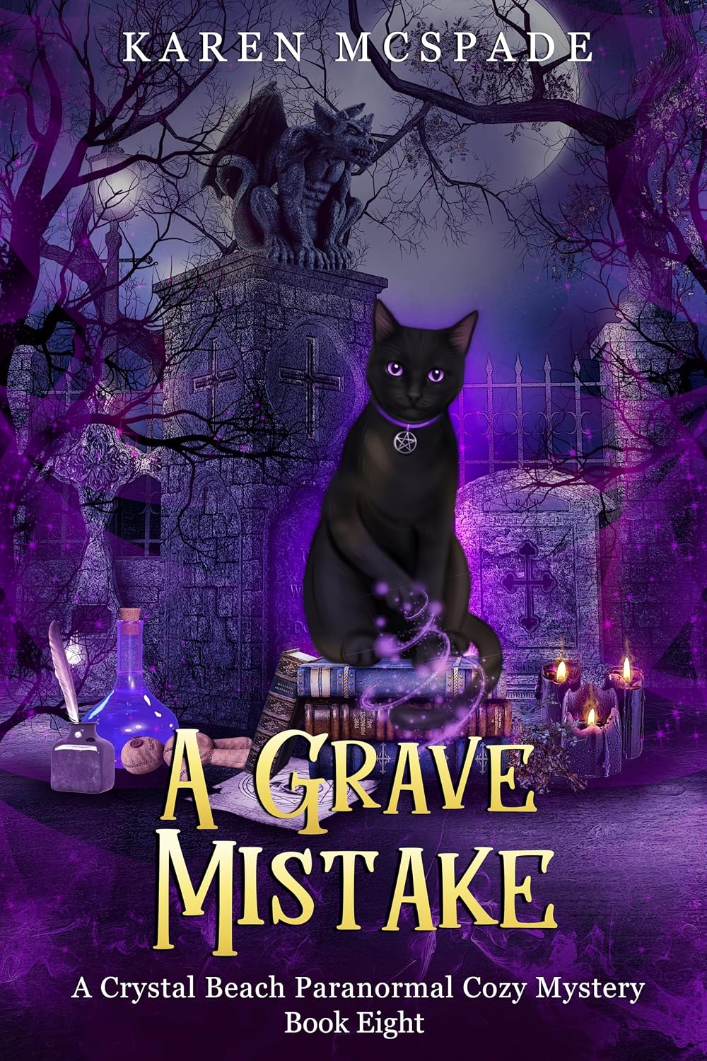 A Grave Mistake: A Crystal Beach Paranormal Cozy Mystery (Crystal Beach ...