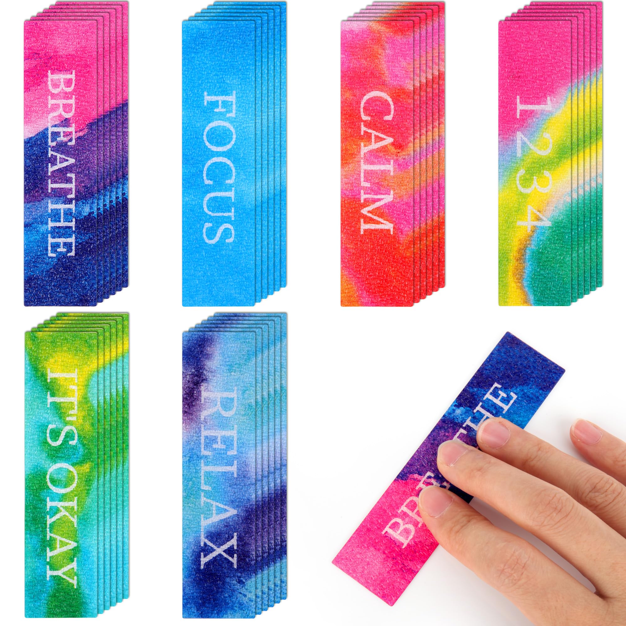 Snapklik.com : 36 PCS Calm Strips For Anxiety Sensory Stickers,Textured ...