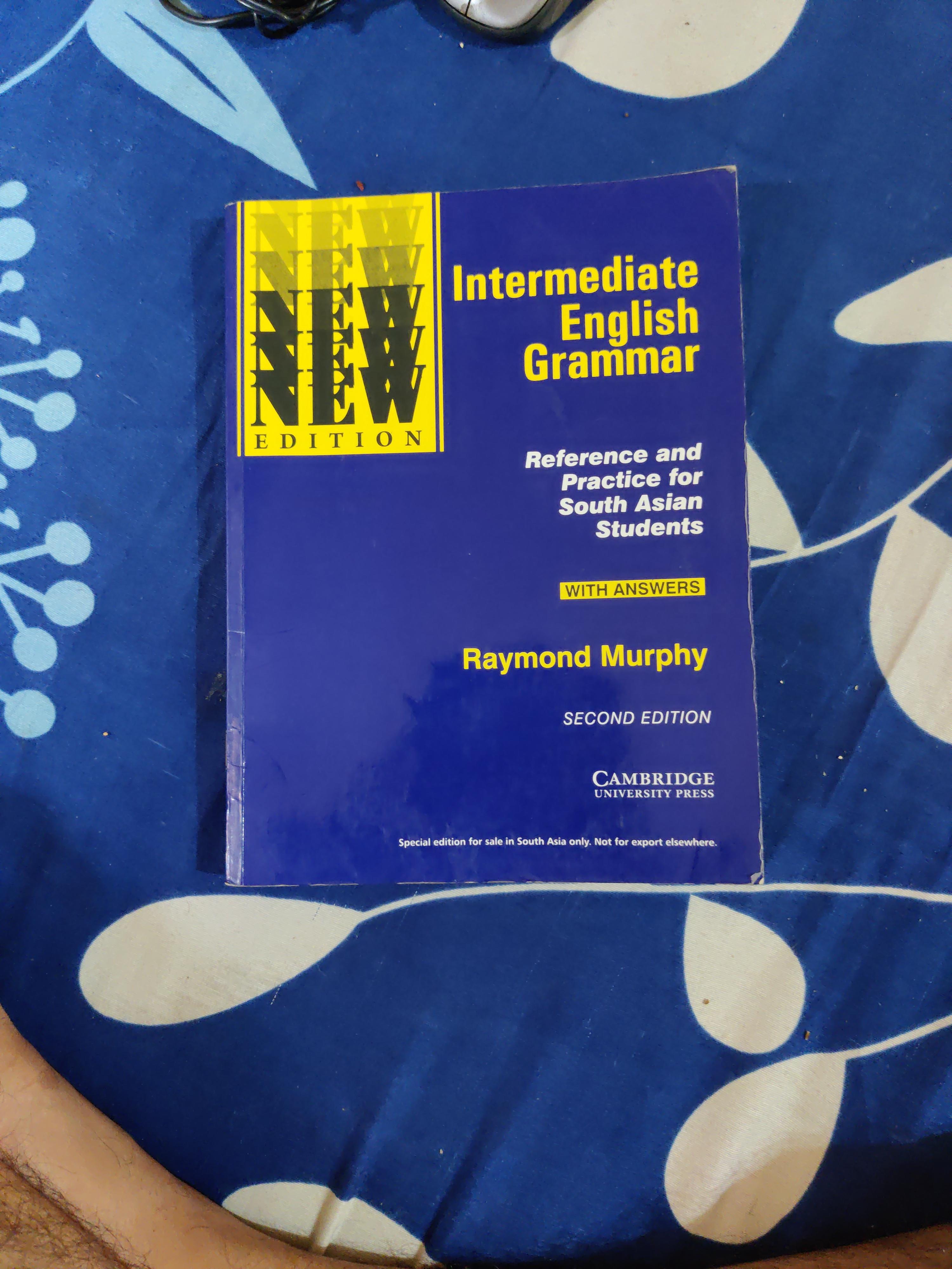 Intermediate English Grammar with Answers, 2nd Edition : Murphy: Amazon ...