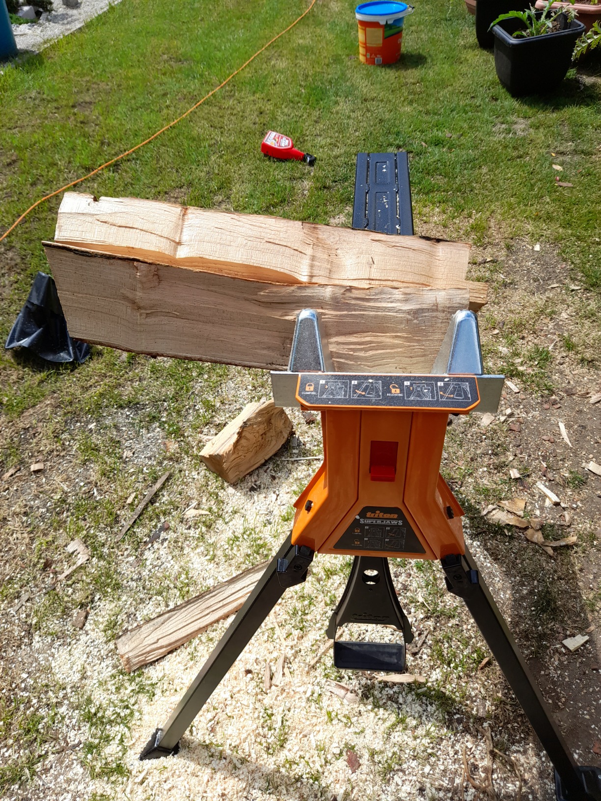 Triton Log Jaws SJALJ (461497) : Amazon.co.uk: DIY & Tools