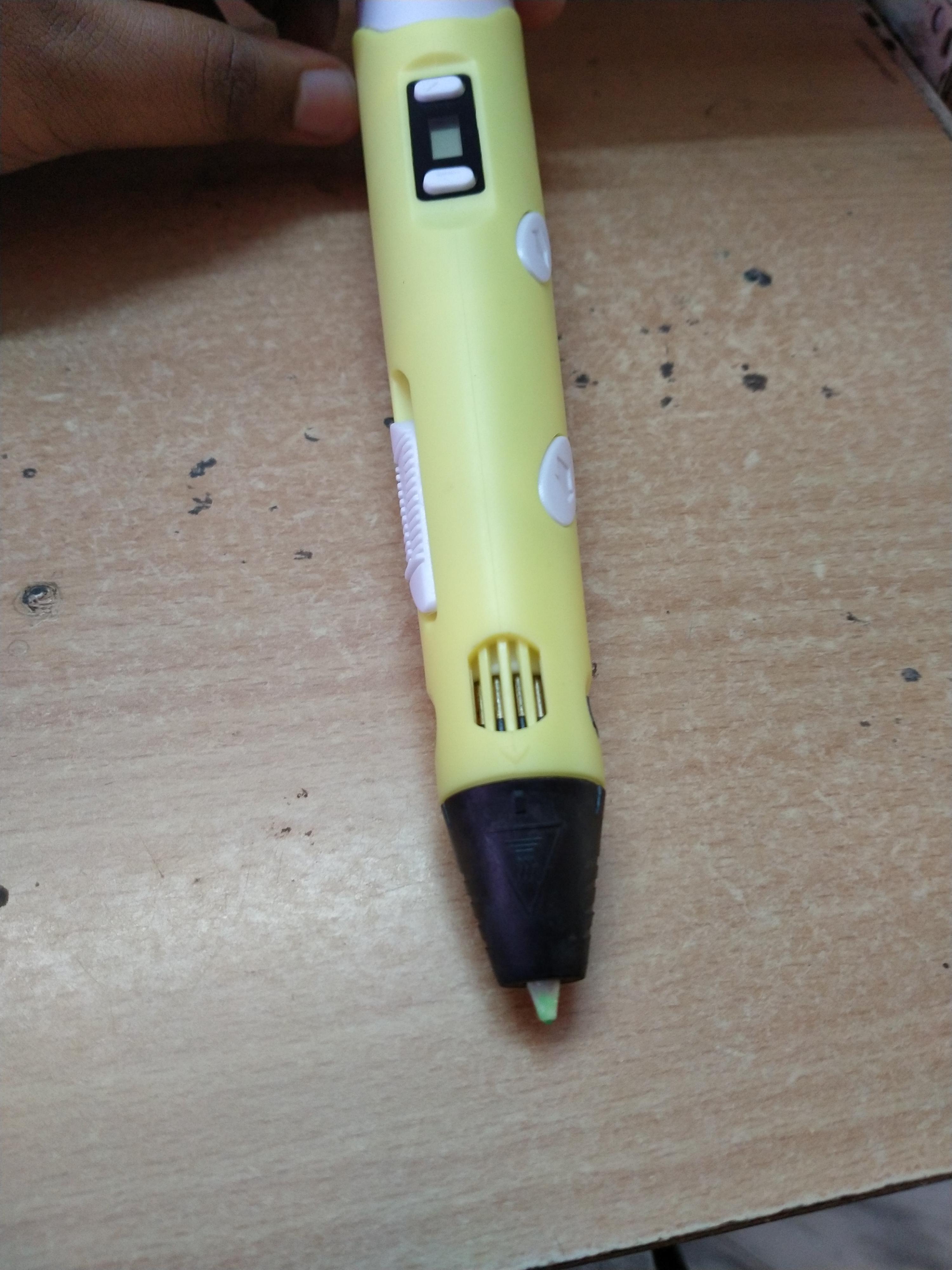 Magicwand® 3D Printing Pen with LCD Display &【3 Metre Each 3 Filaments ...