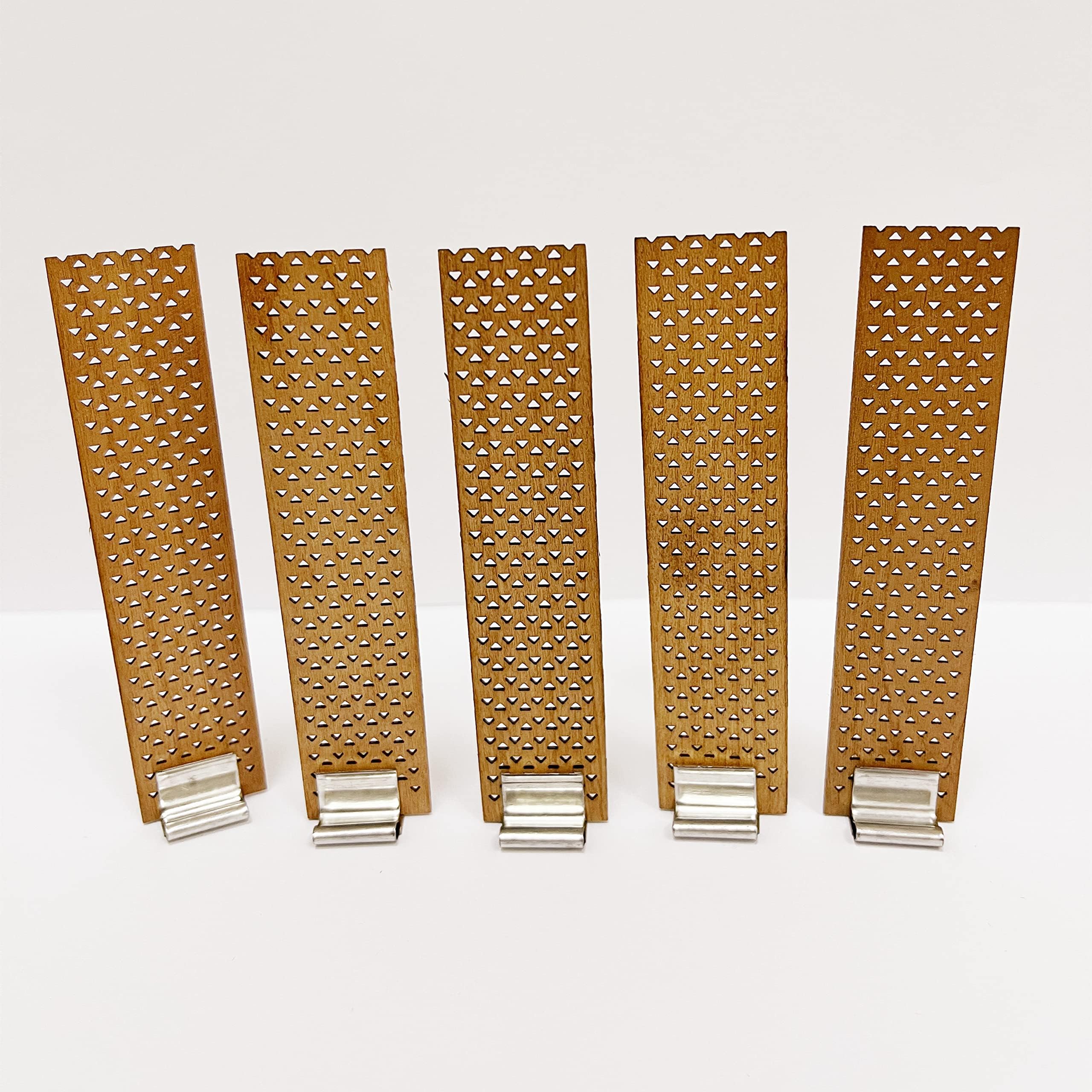 Amazon.com: XUANRI 20PCS Wood Wicks for Candle Making 1.57 inch Width ...