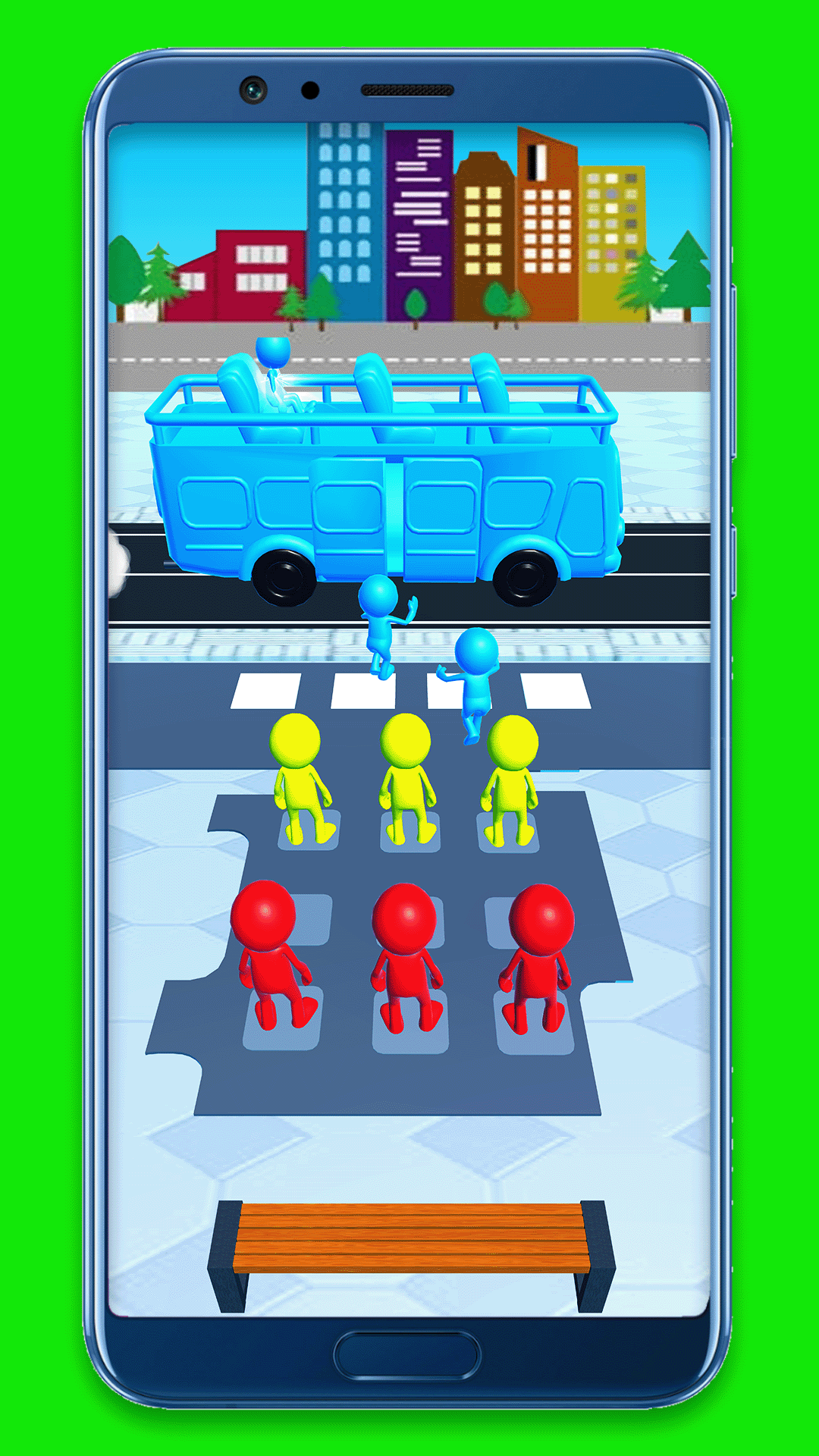 Parking Jam Passenger Bus Escape 3D: Passenger Out Puzzle Chellange ...