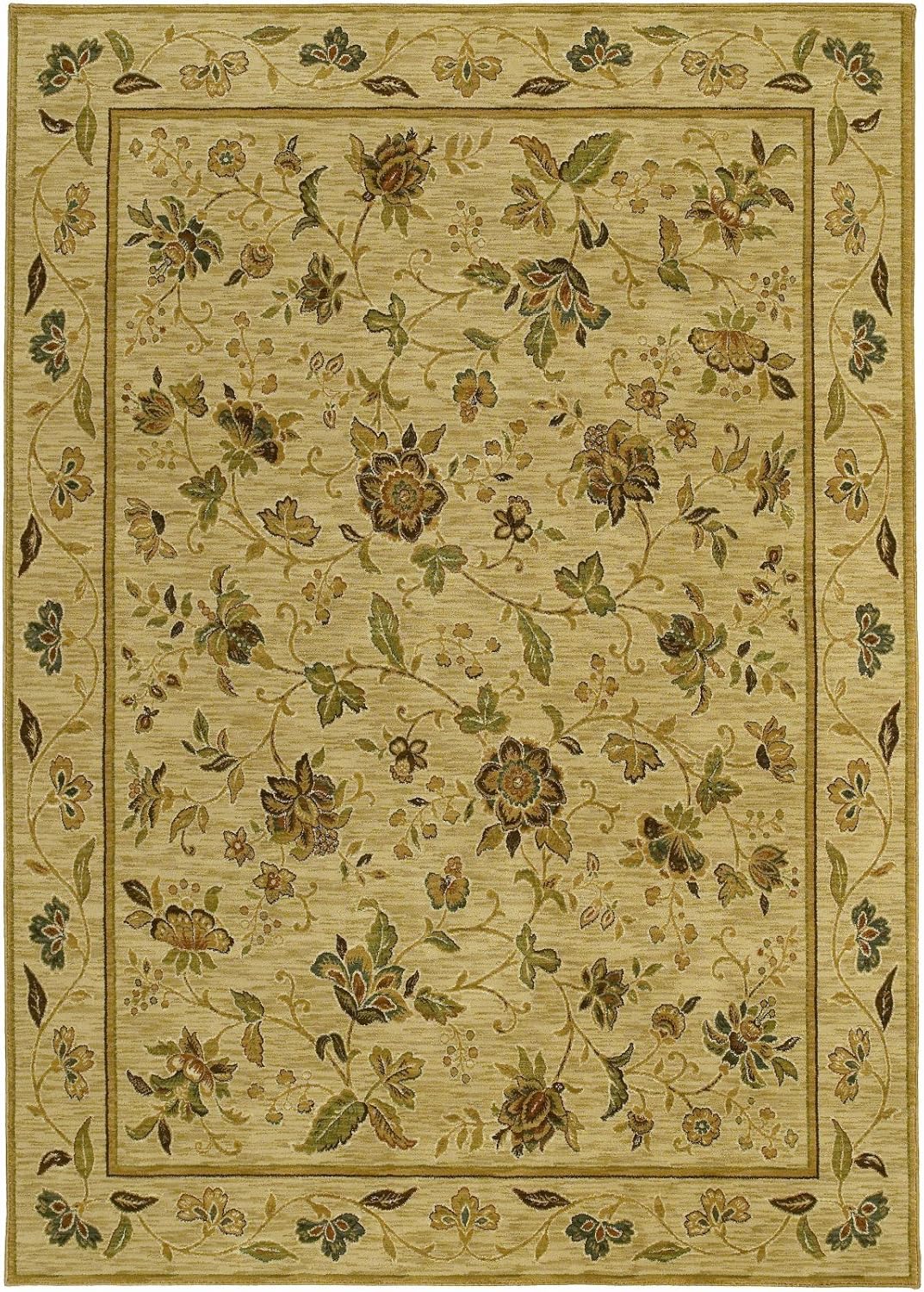 Amazon.com: Shaw Living Renaissance 1-Foot 10-Inch by 2-Foot 9-Inch Rug ...