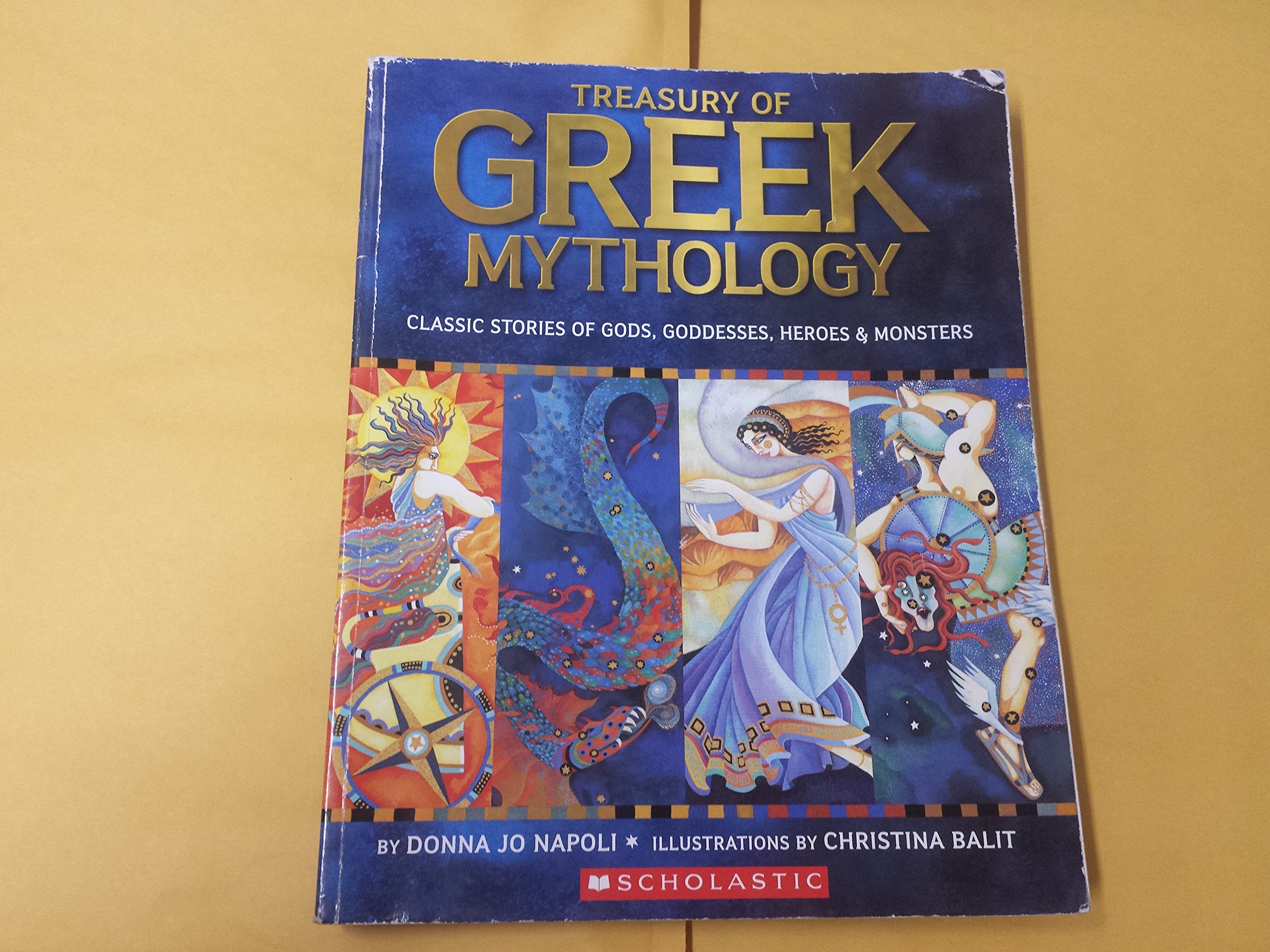 Treasury of Greek Mythology: Scholastic: 9780545435994: Amazon.com: Books