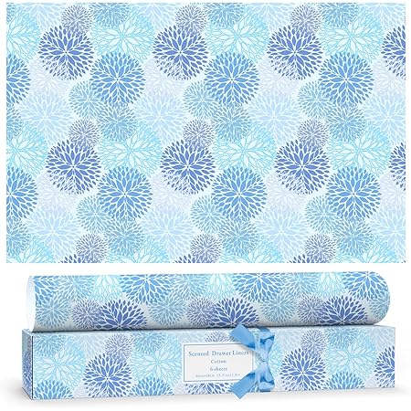 Amazon.com: 10 Sheets Drawer Liners for Dresser Scented Drawer Liners ...
