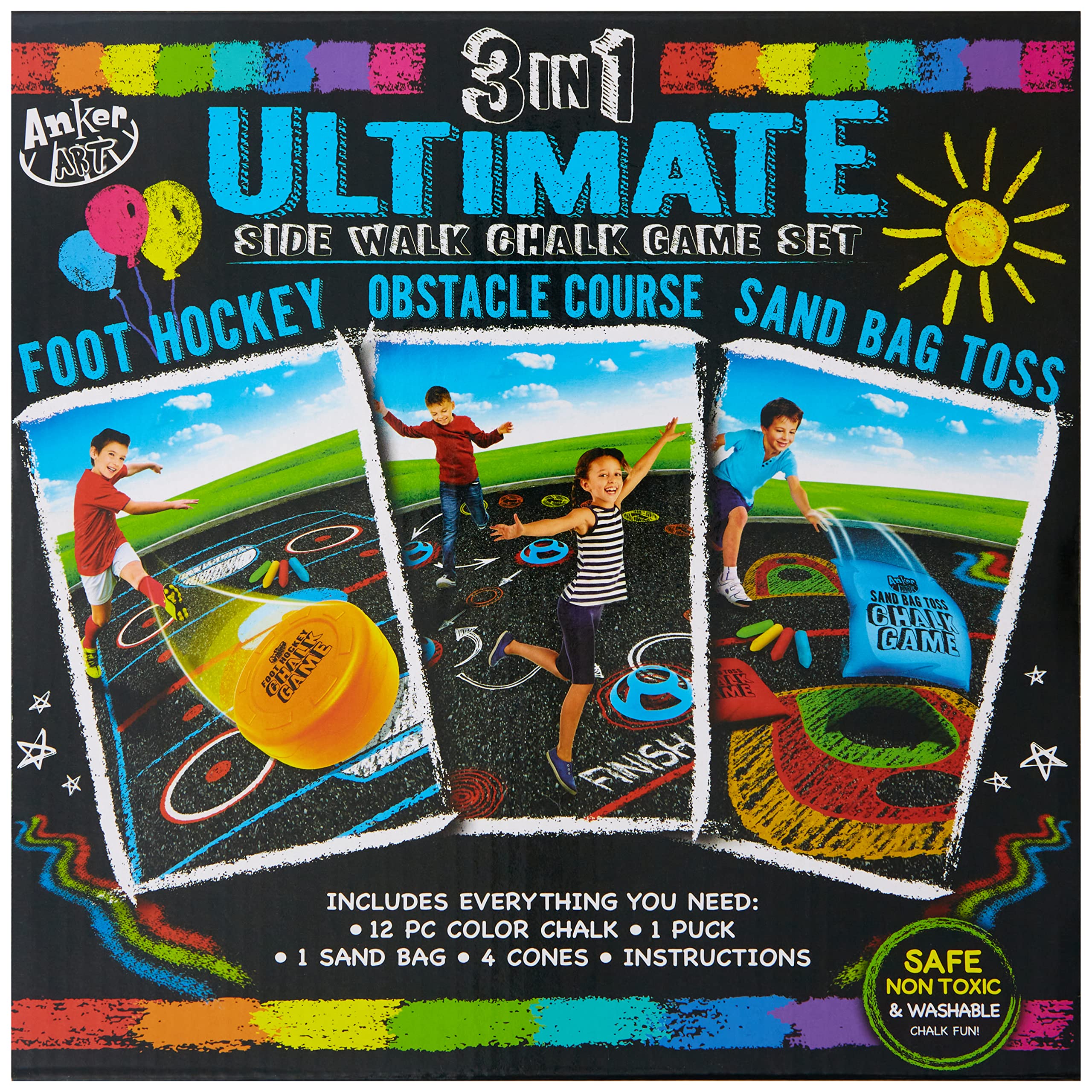 Amazon.com: Anker Play Products 800057/DOM 3 in 1 Ultimate Sidewalk ...