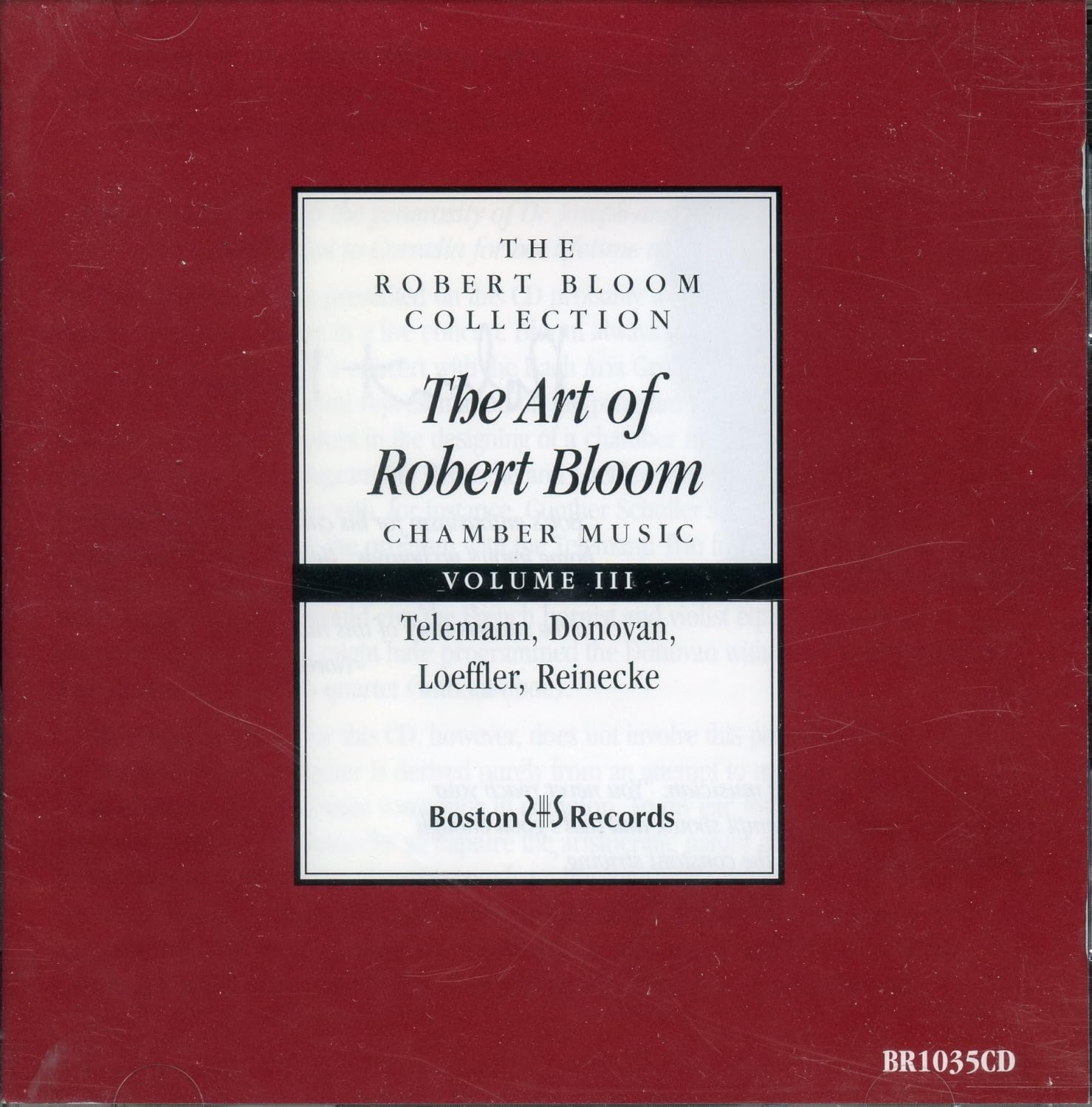 BLOOM,ROBERT - Art of Robert Bloom 3: Chamber Music - Amazon.com Music