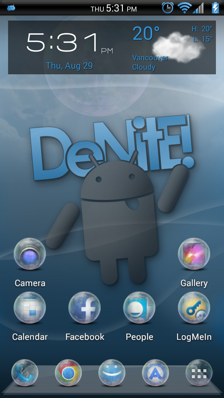 Bubbles Apex/Nova/ADW/Go/Holo Launcher Theme - App on Amazon Appstore