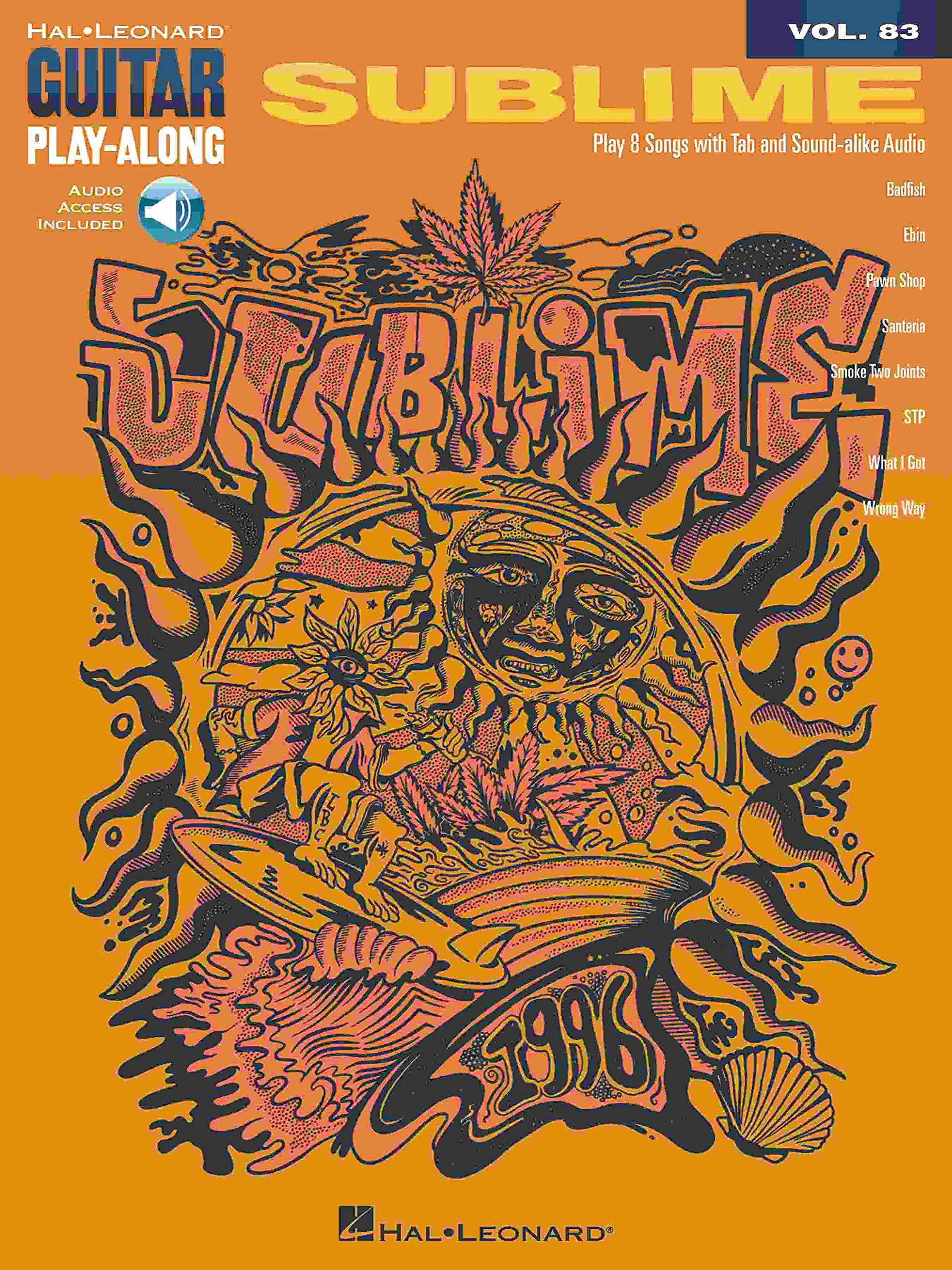 Amazon.com: Sublime - Guitar Play-Along Vol. 83: Play-Along with Eight ...