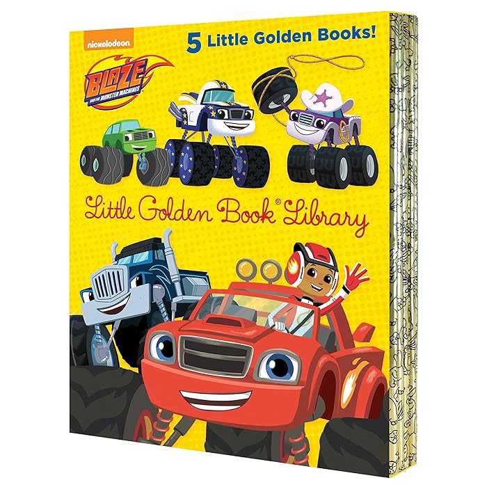 Buy Blaze and the Monster Machines Little Golden Book Library (Blaze ...