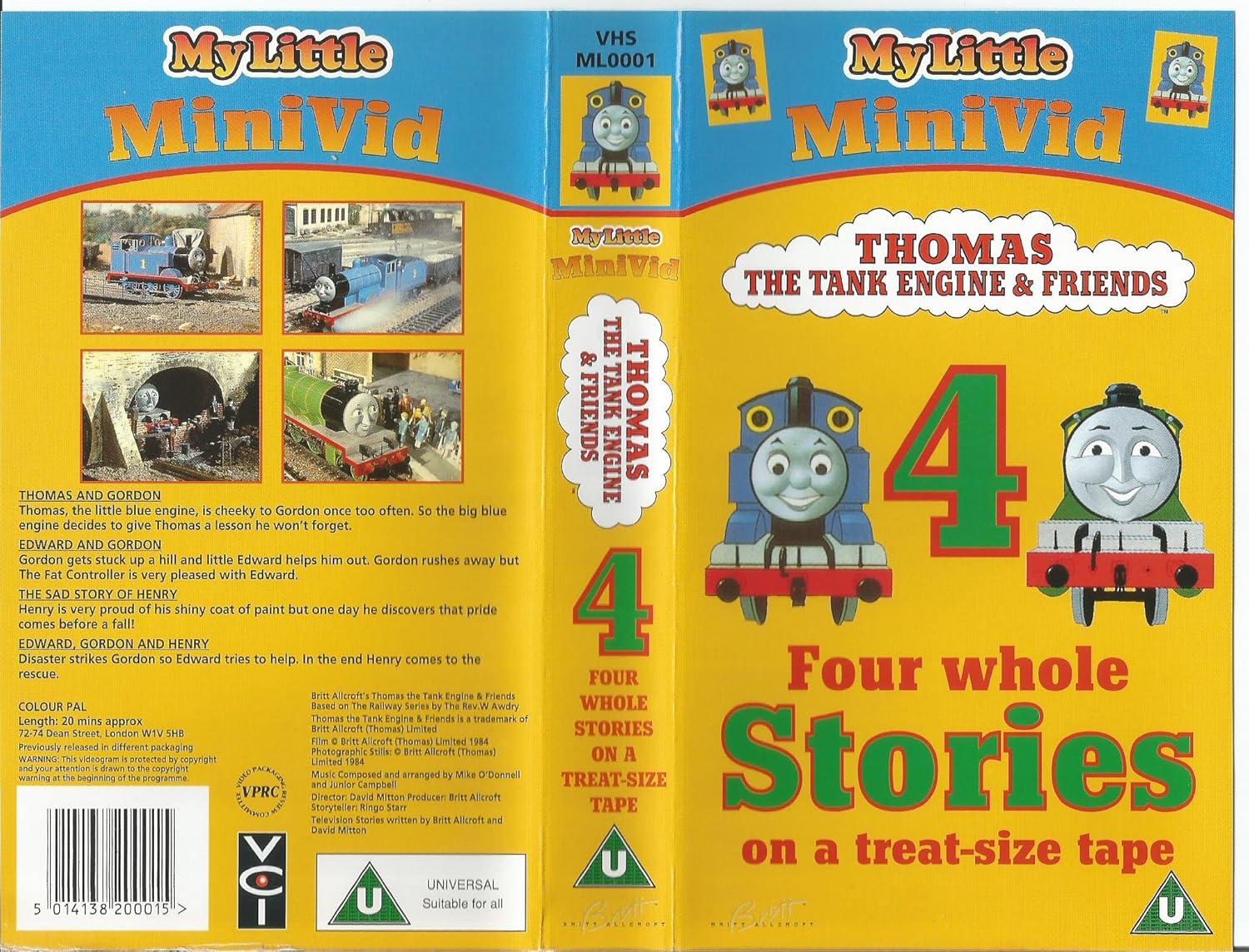 My Little Thomas and Friends - Four Whole Stories : Amazon.co.uk: DVD ...