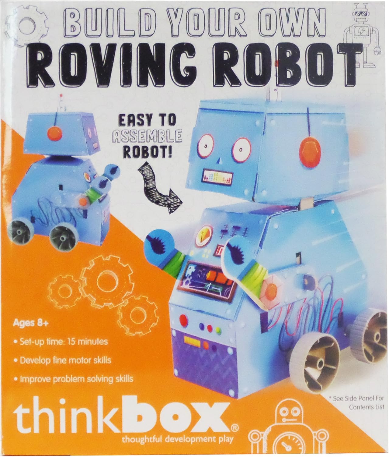 Thinkbox Build Your Own Roving Robot Science Kit : Amazon.sg: Toys