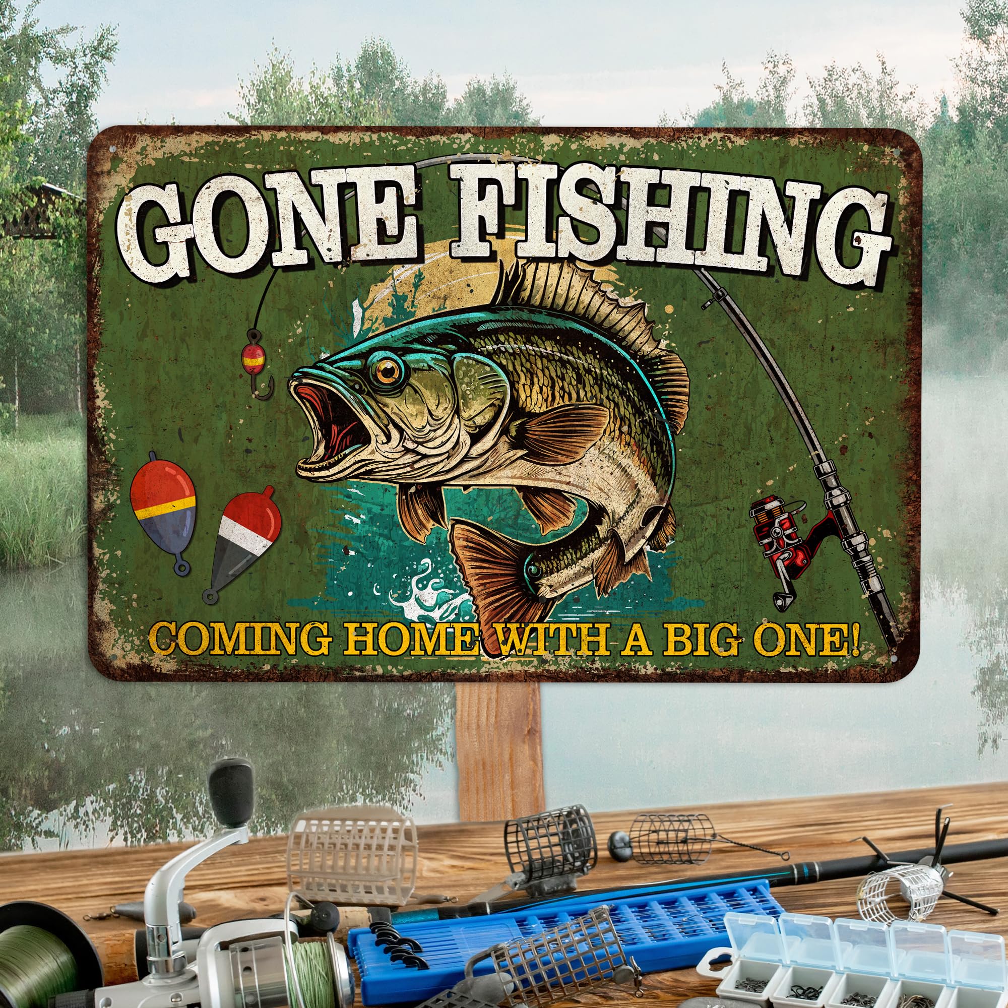 Funny Picture Gone Fishing Funny Fishing Please Hold I'm On The Other