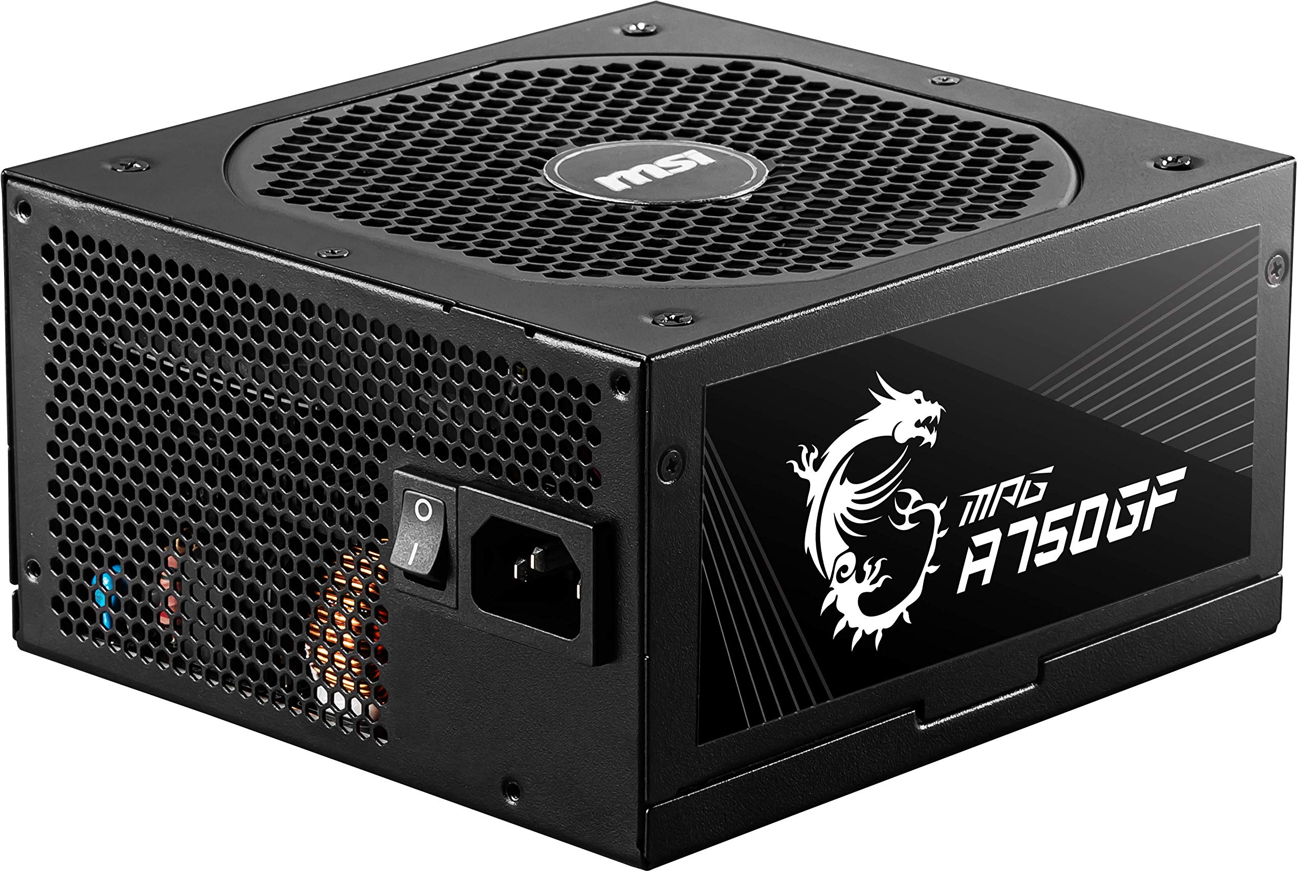 MSI MPG A750GF UK PSU '750W, 80 Plus Gold certified, Fully Modular, 100 ...