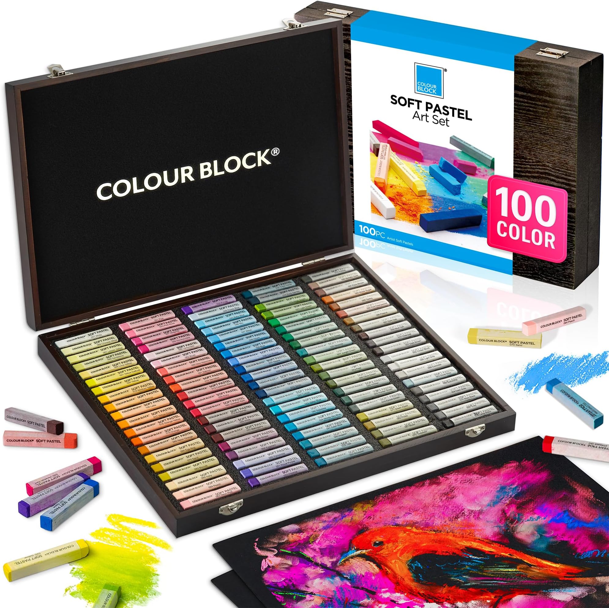 Amazon.com: Prismacolor Premier NuPastel Firm Pastel Color Sticks, 96 Pack