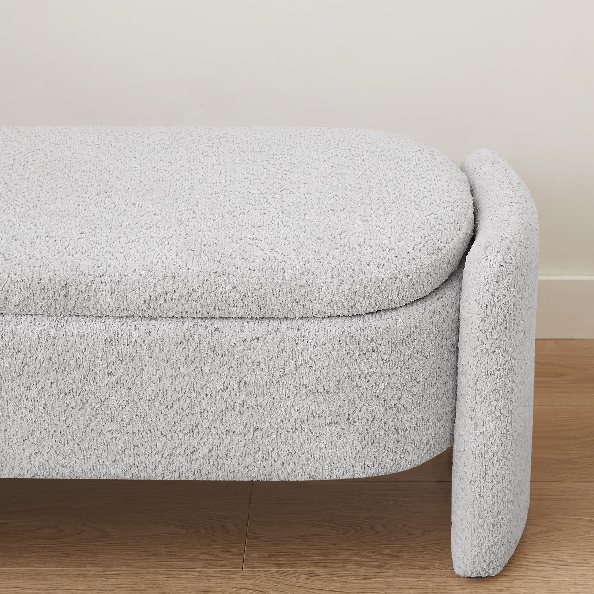 Snapklik.com : CALABASH Storage Bench, 47" Ottoman Bench For End Of Bed ...