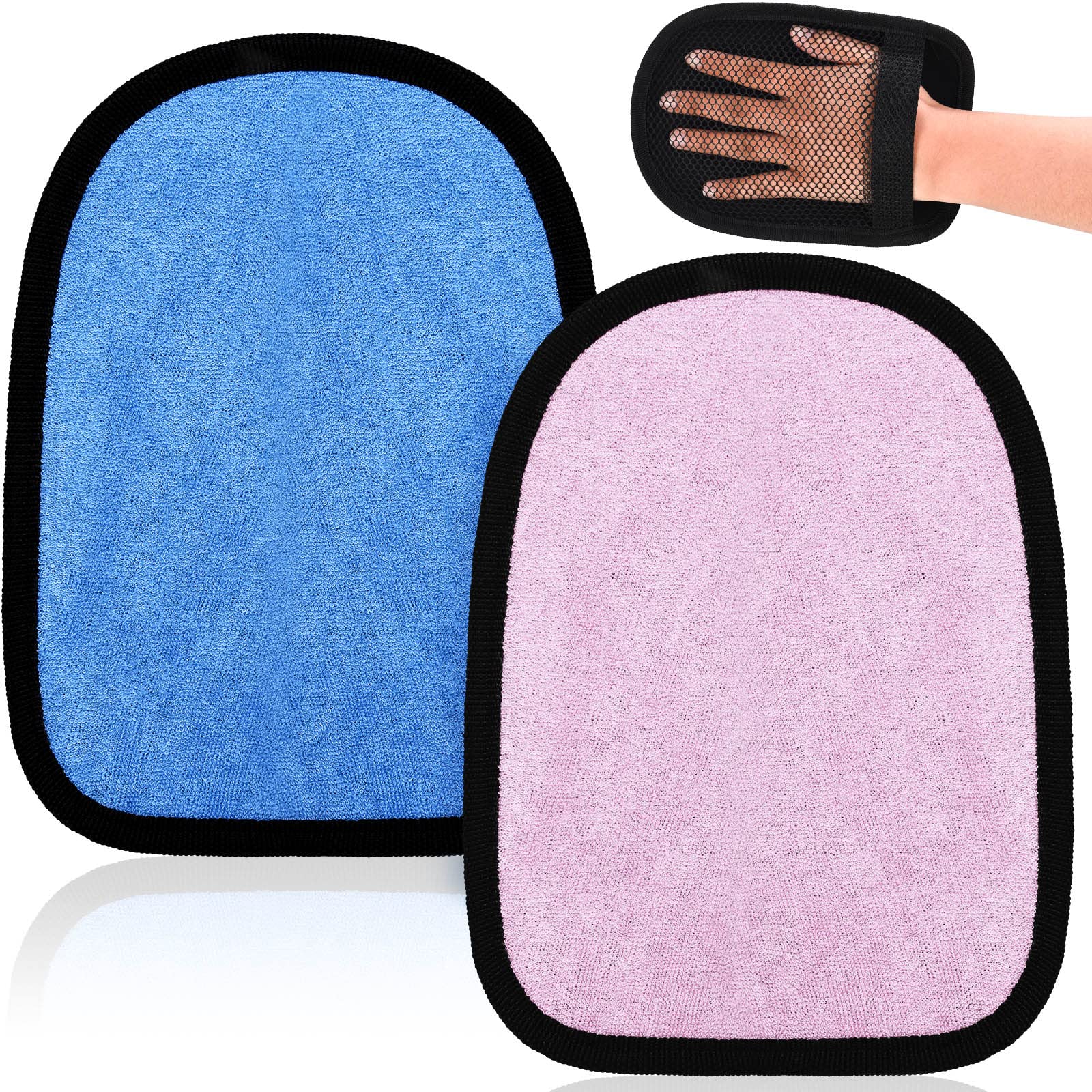 Snapklik.com : Skylety 2 Pcs Sand Wipe Off Mitts Beach Mitt Wipe Duster ...