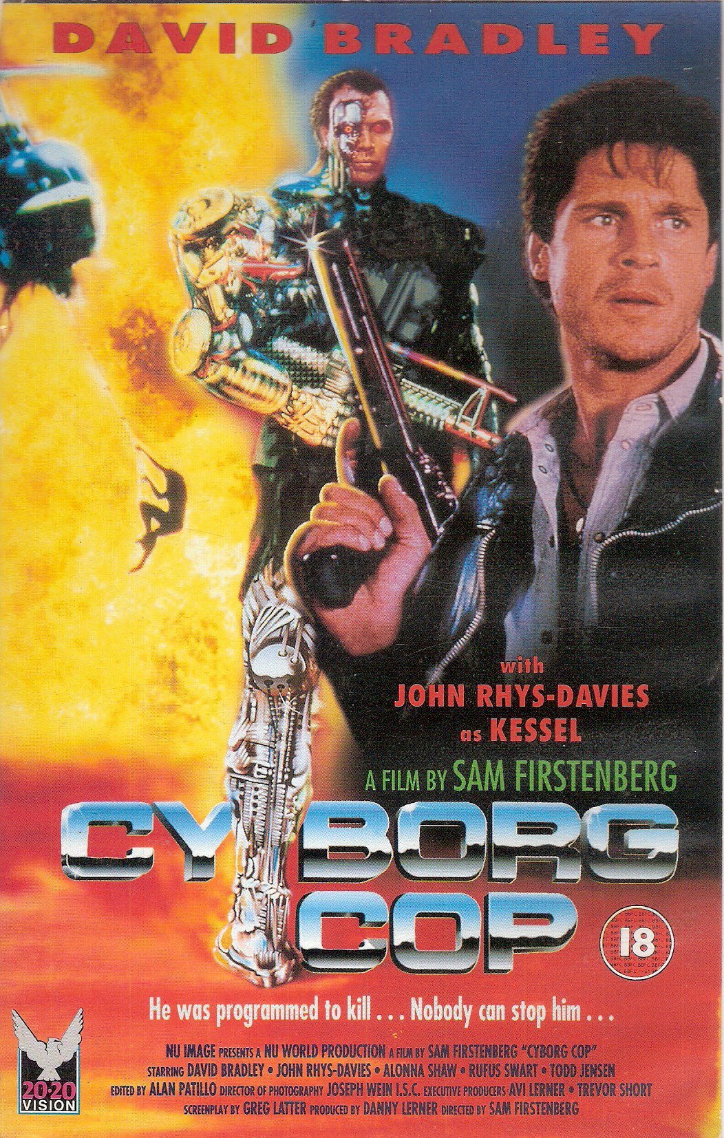 Cyborg Cop [VHS]: Amazon.co.uk: Bradley David: DVD & Blu-ray
