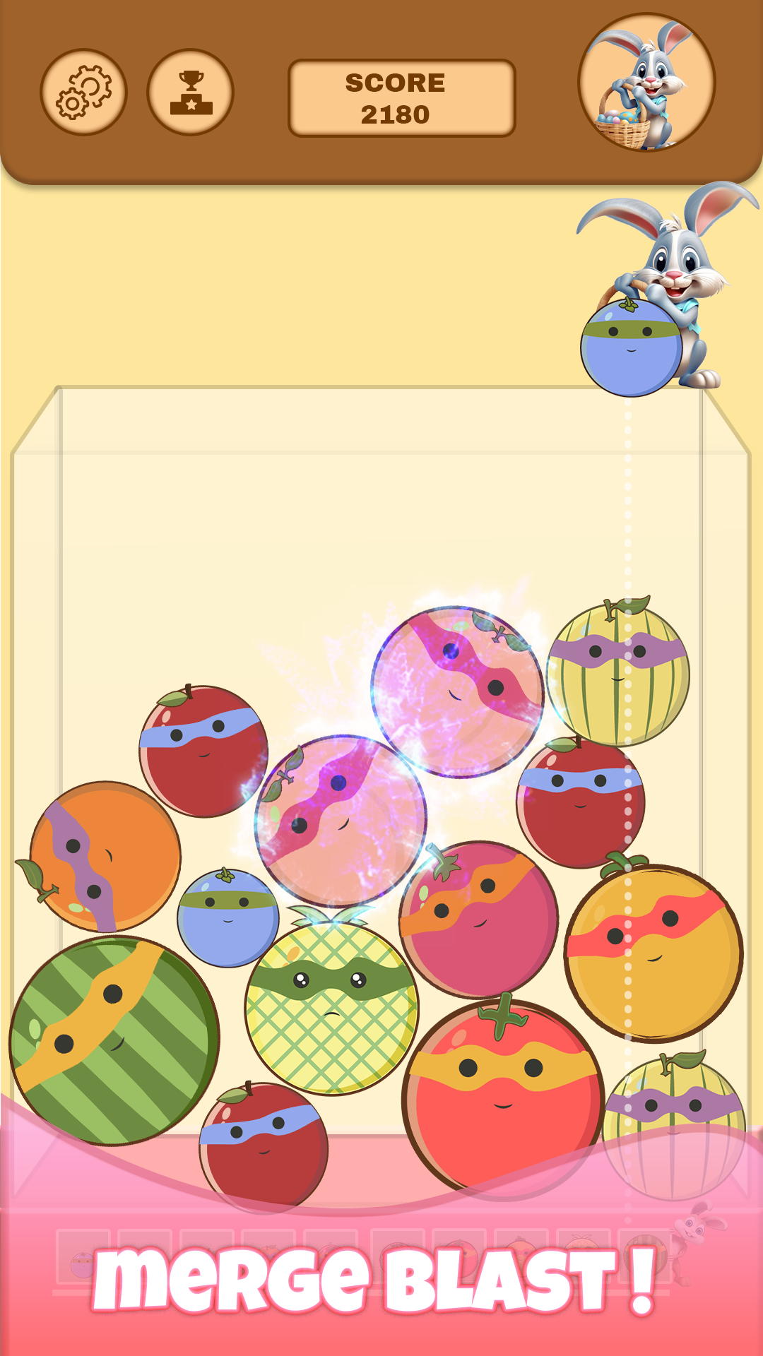 Big Suika Watermelon Games 3D: Fruit Merge Suika Game| Drop & Merge ...