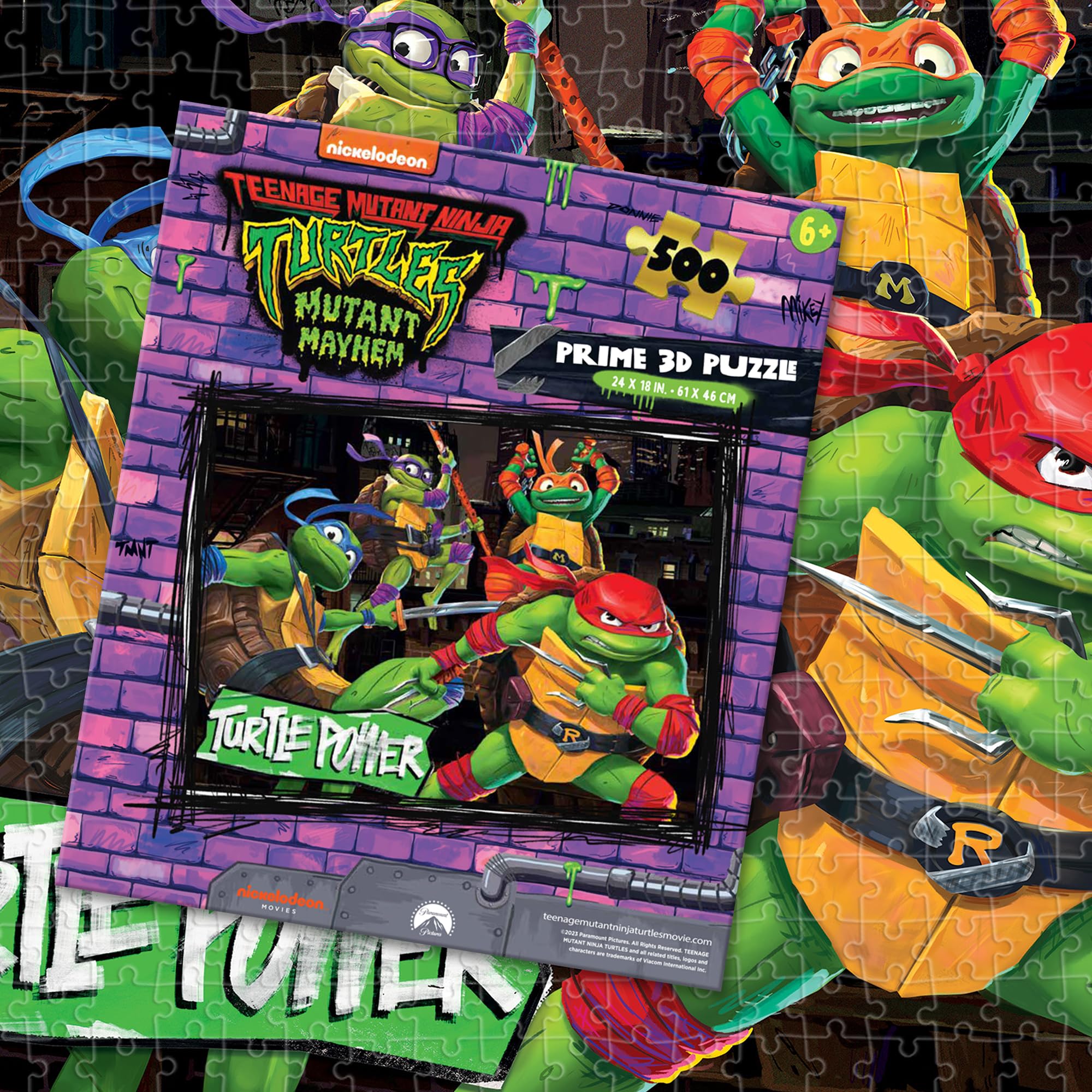 Tmnt Nickelodeon Puzzles NANCO NICKELODEON TEENAGE Mutant Ninja
