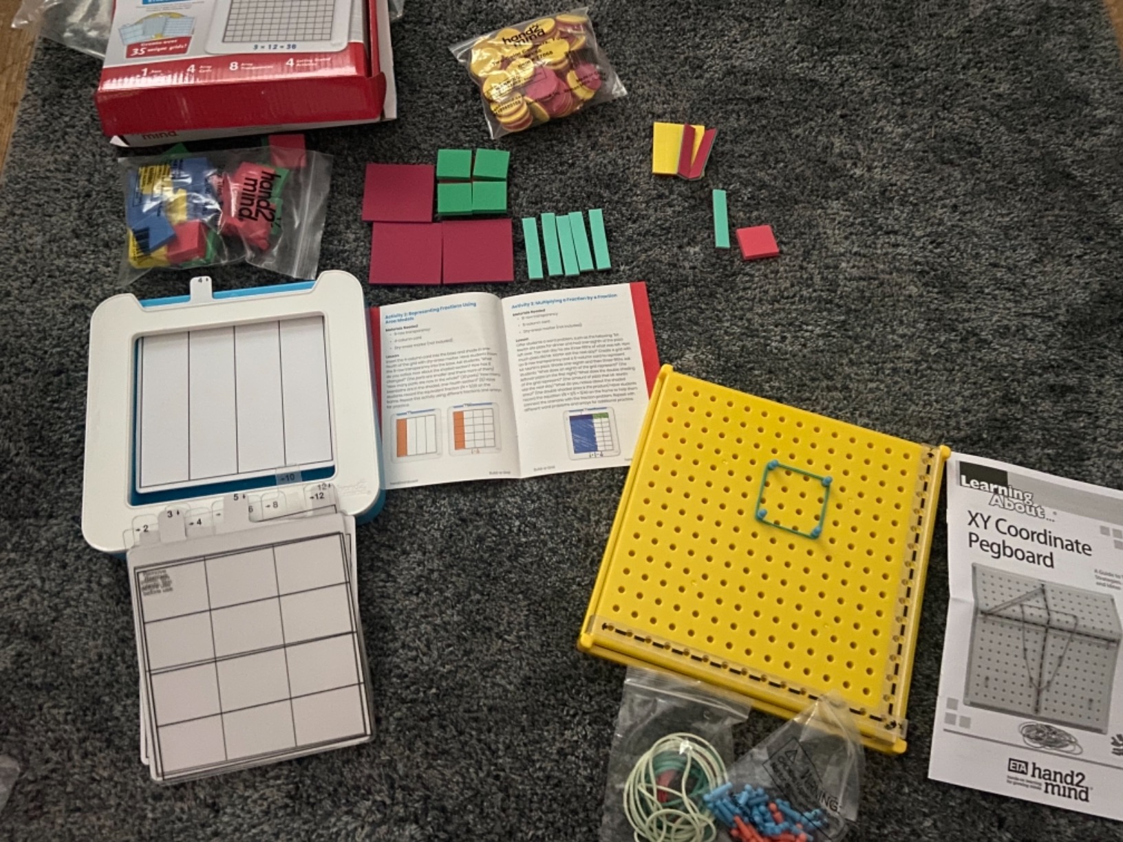 Learning Resources Take Home Maths Manipulatives Kit for Kids Ages 11 ...