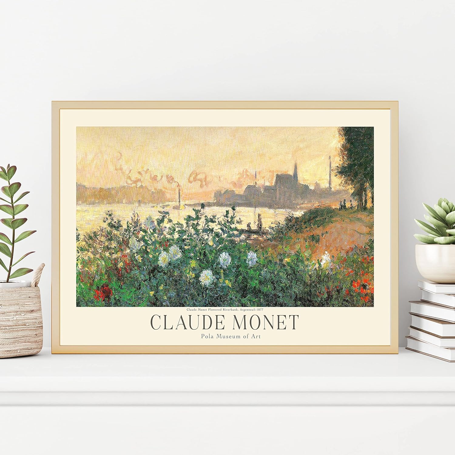 Amazon.com: Claude Monet Prints, Museum Gallery Exhibition Poster ...