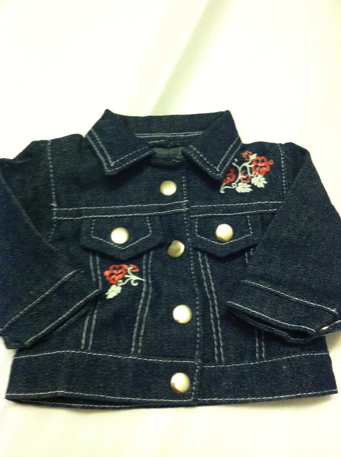 Amazon.com: Denim Jacket 18 Inch Doll Fits American Girl Doll and Other ...