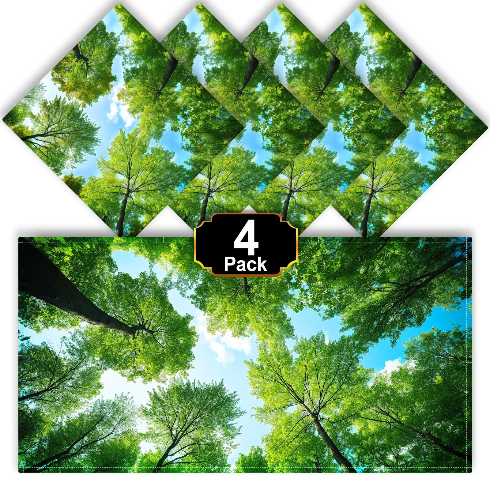 Aheroi Flourescent Light Covers, 4 Pcs 4 x 2 FT Magnetic Light Covers ...