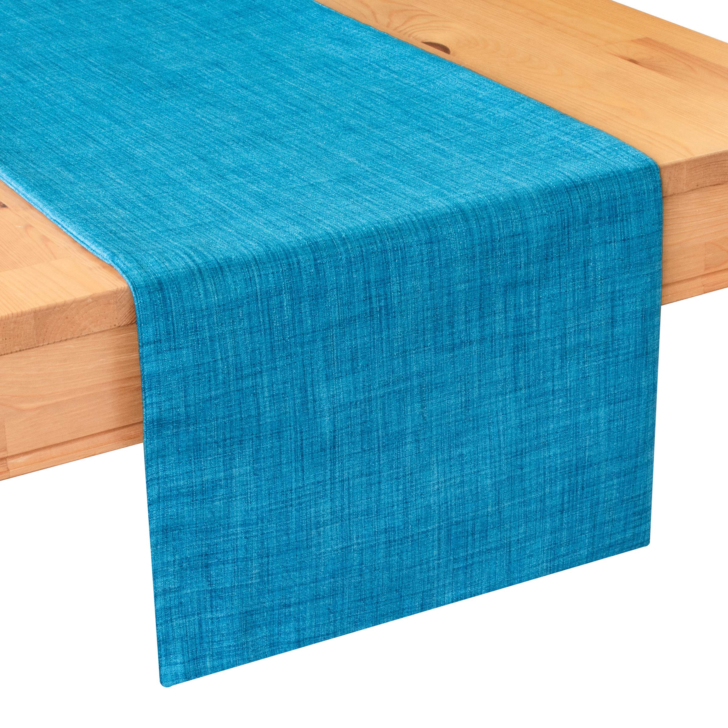Amazon.com: The White Petals Turquoise Round Table Runners (13x64 inch ...