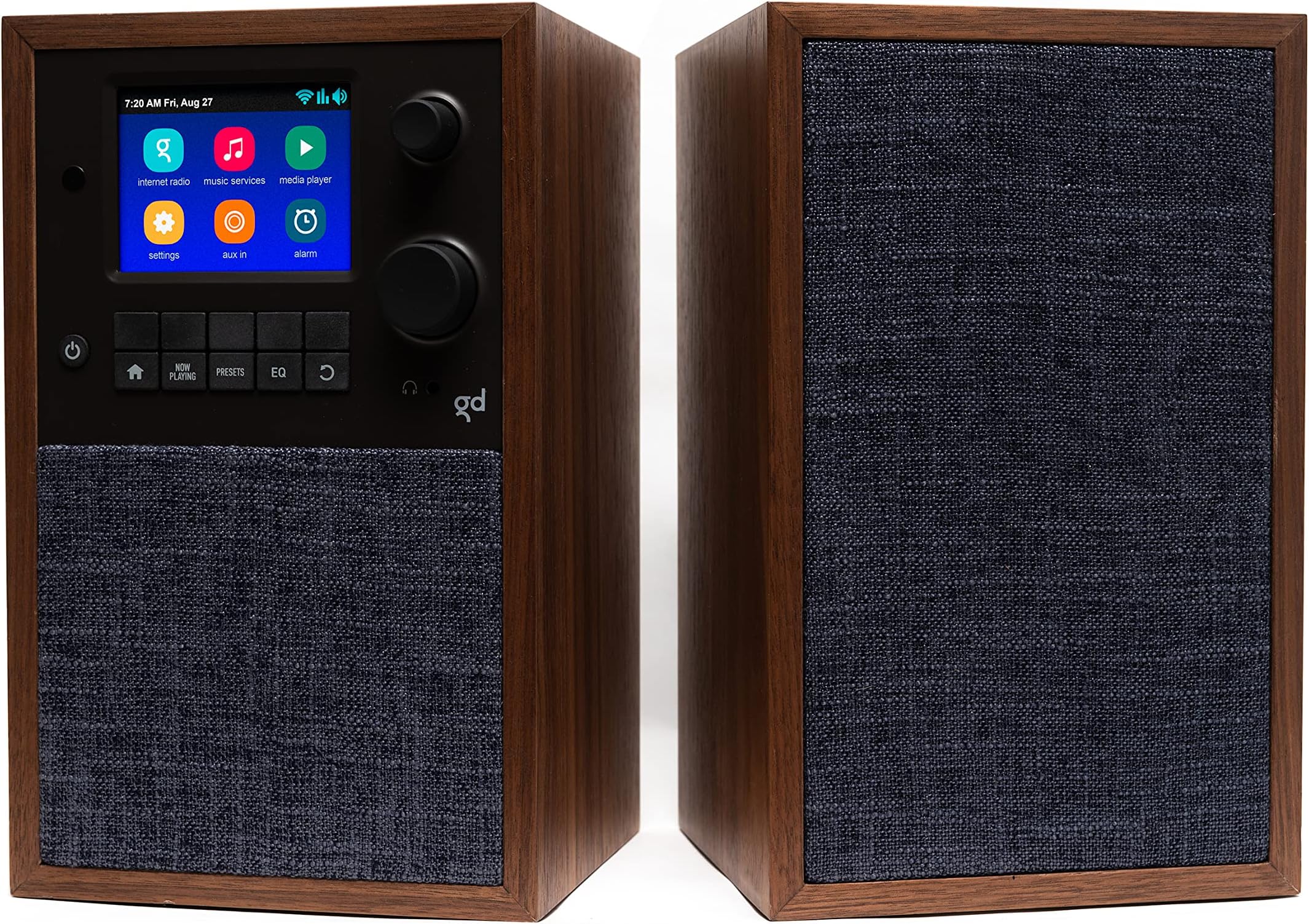 Amazon.com: Grace Digital Mondo Elite Duo Smart Internet Radio ...