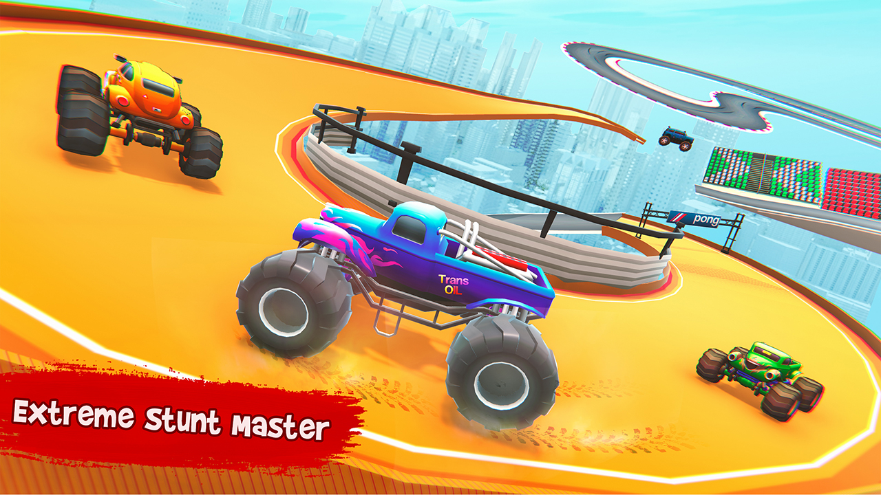 Top Monster Truck Stunts : Off Road Car Racing Simulator Game:Amazon ...