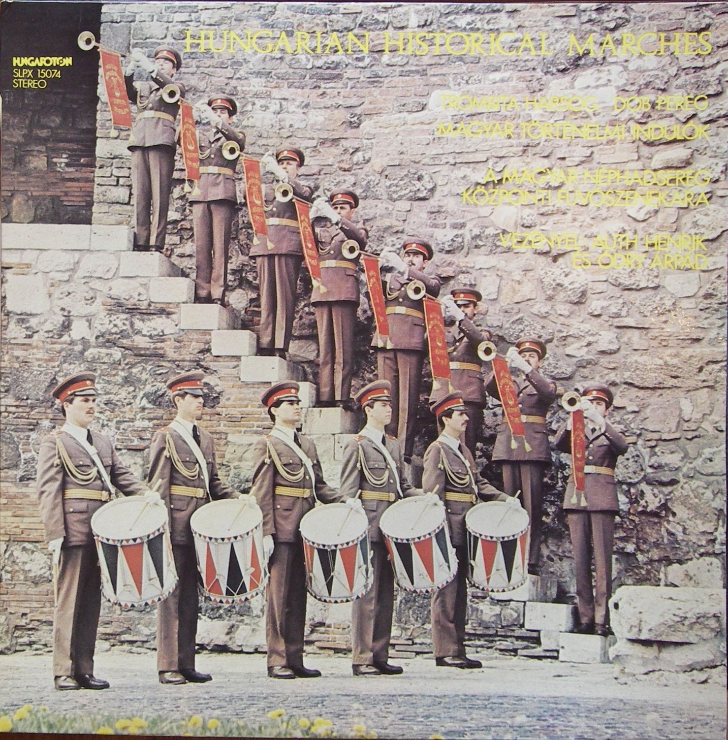 Hungarian Historical Marches Central Brass Band Of The Hungarian ...