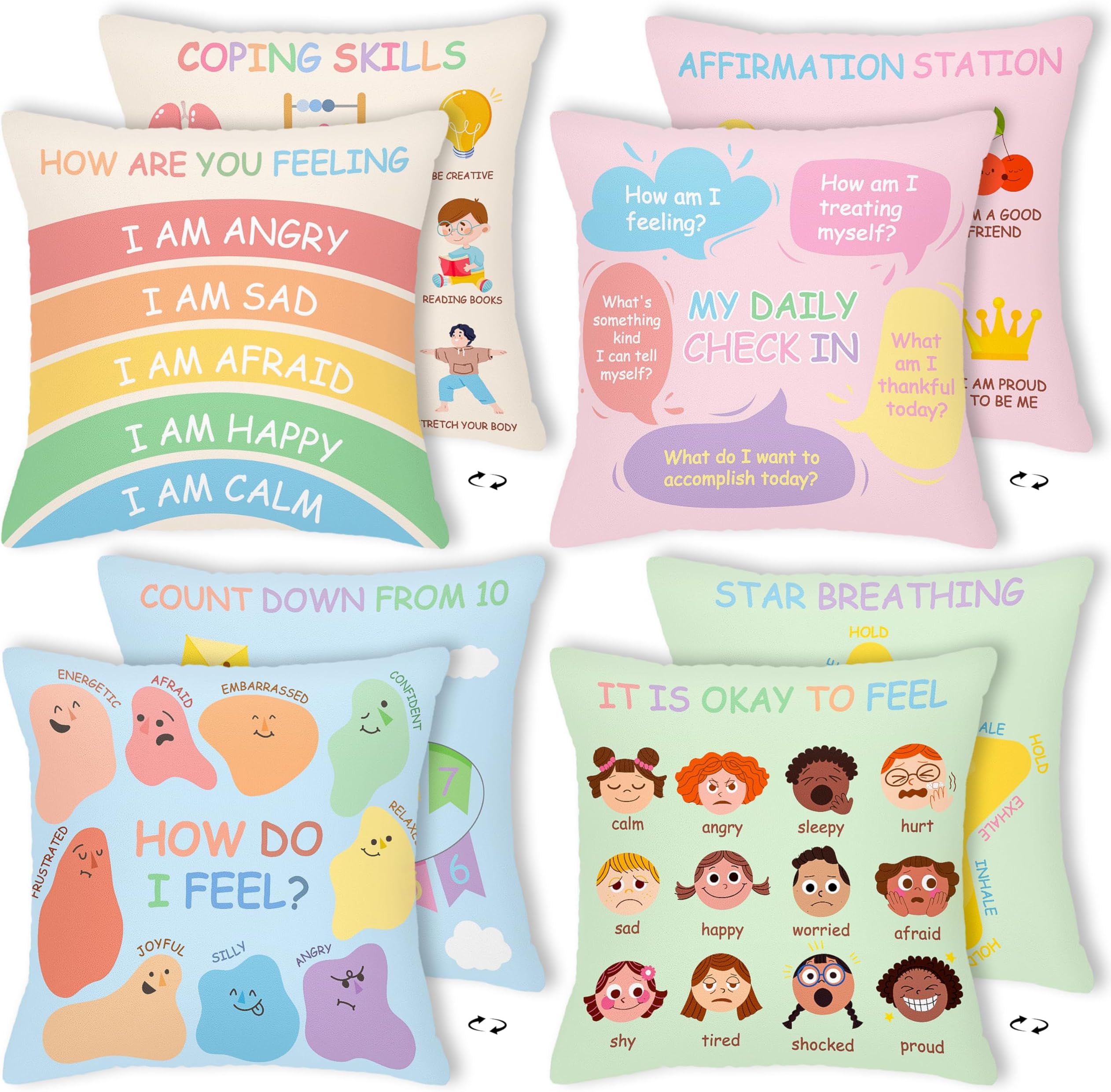 Amazon.com: 12x20 Inch Classroom Decorative Throw Pillow Cover, 1 Pack ...