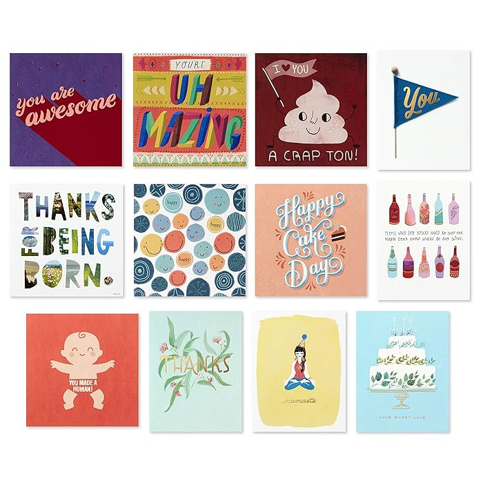 Buy Hallmark Good Mail All Occasion Boxed Greeting Cards Assortment ...