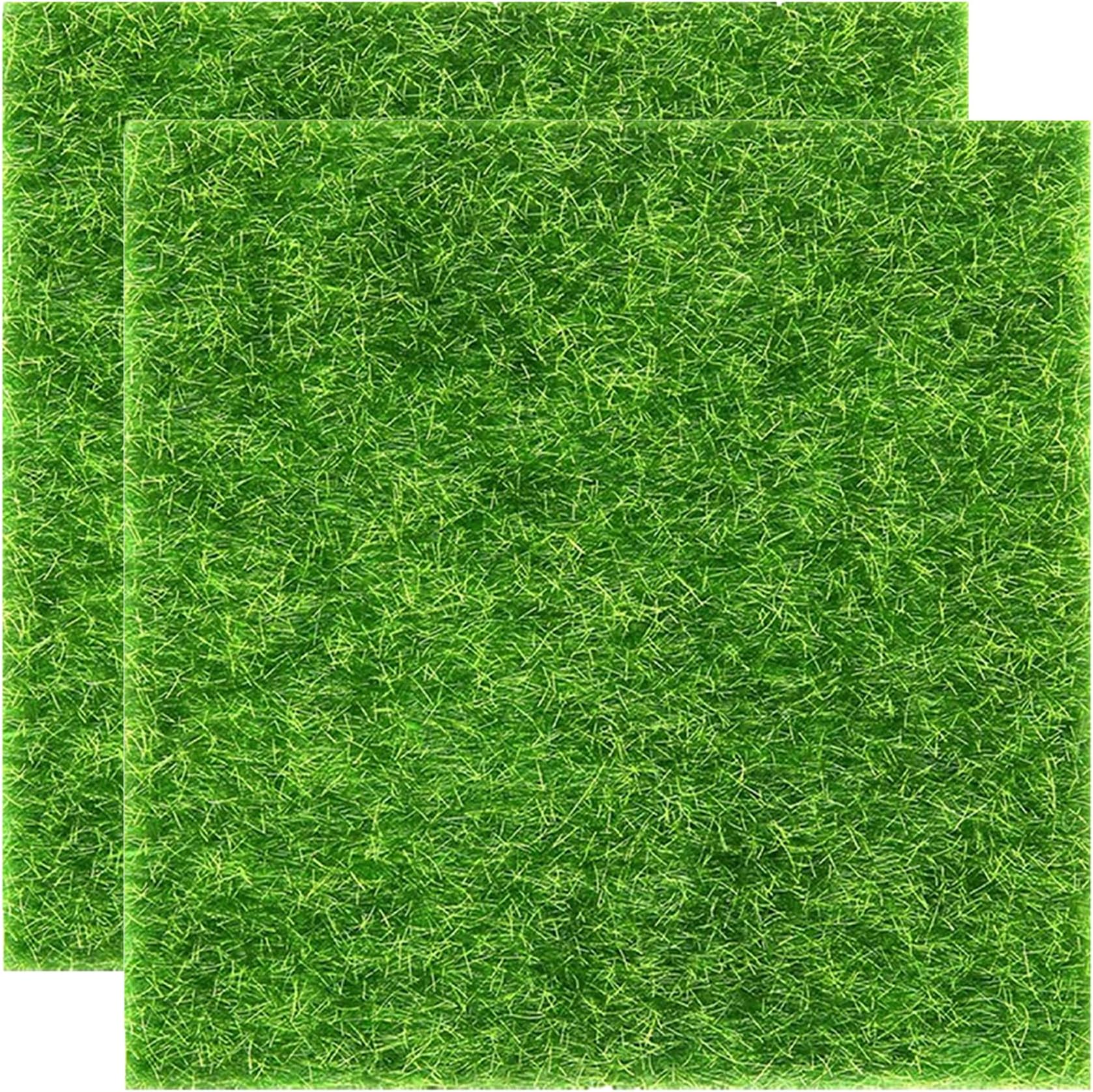 Amazon.com: LULIND - 1 Artificial Grass Square Tile - 12.2 x 12.2 Inch ...
