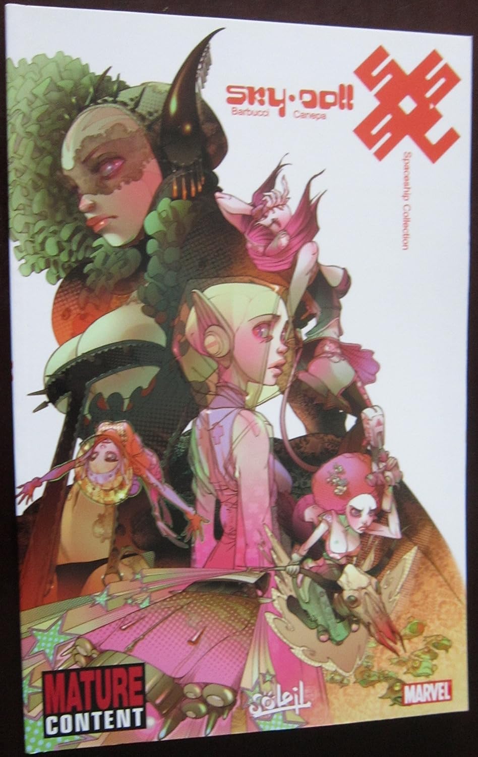 Sky Doll Space Ship : Alessandro Barbucci, Barbara Canepa, Matteo DE ...