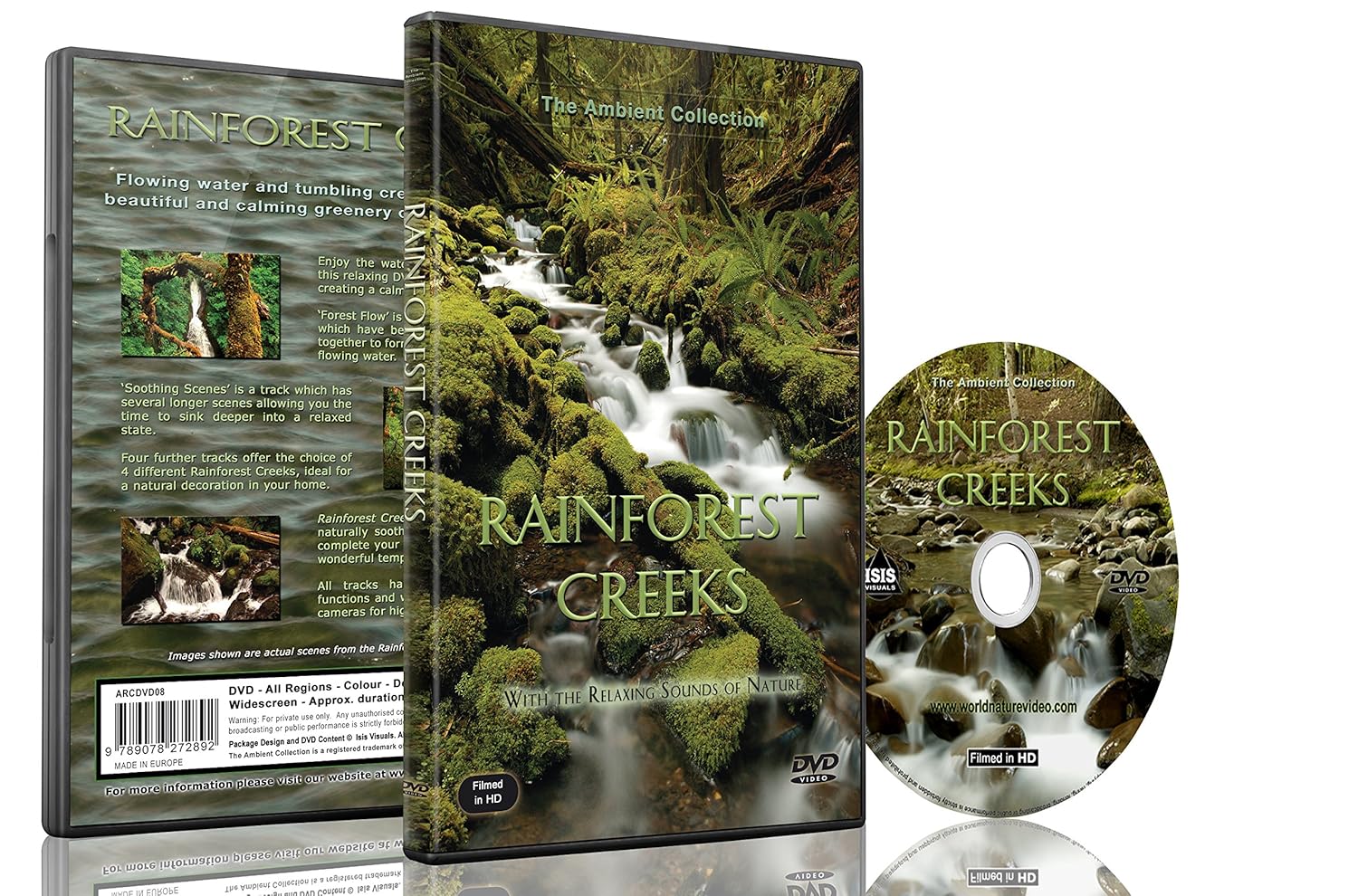 Amazon.com: Nature DVD - Rainforest Creeks -Rainforest Scenes with ...