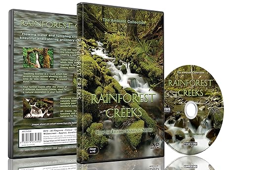 Amazon.com: Nature DVD - Rainforest Creeks -Rainforest Scenes with ...