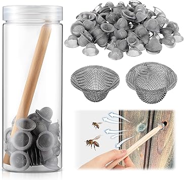 Amazon.com : Enhon Carpenter Bee Blocker Kit, Carpenter Bee Traps Sets ...