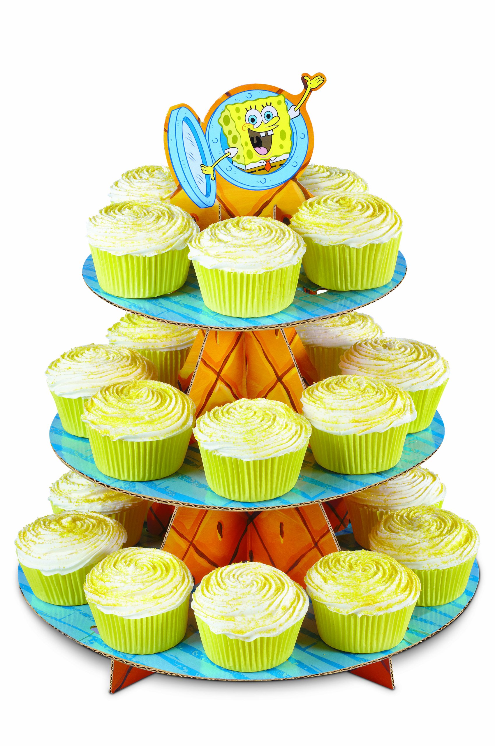 Spongebob Cupcake Tower