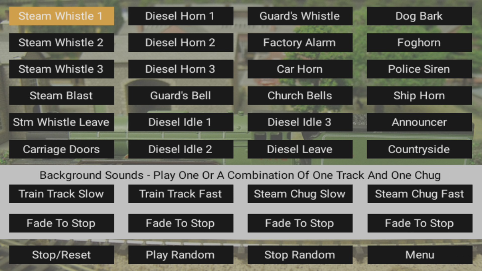 Model Railway Sound Effects - App on Amazon Appstore