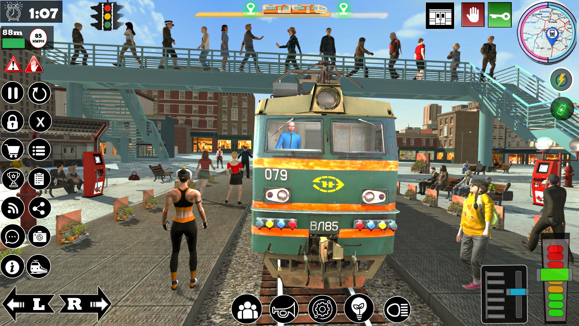 Train Driving Simulator: 3D Train Station: Drive The Metro Line train ...