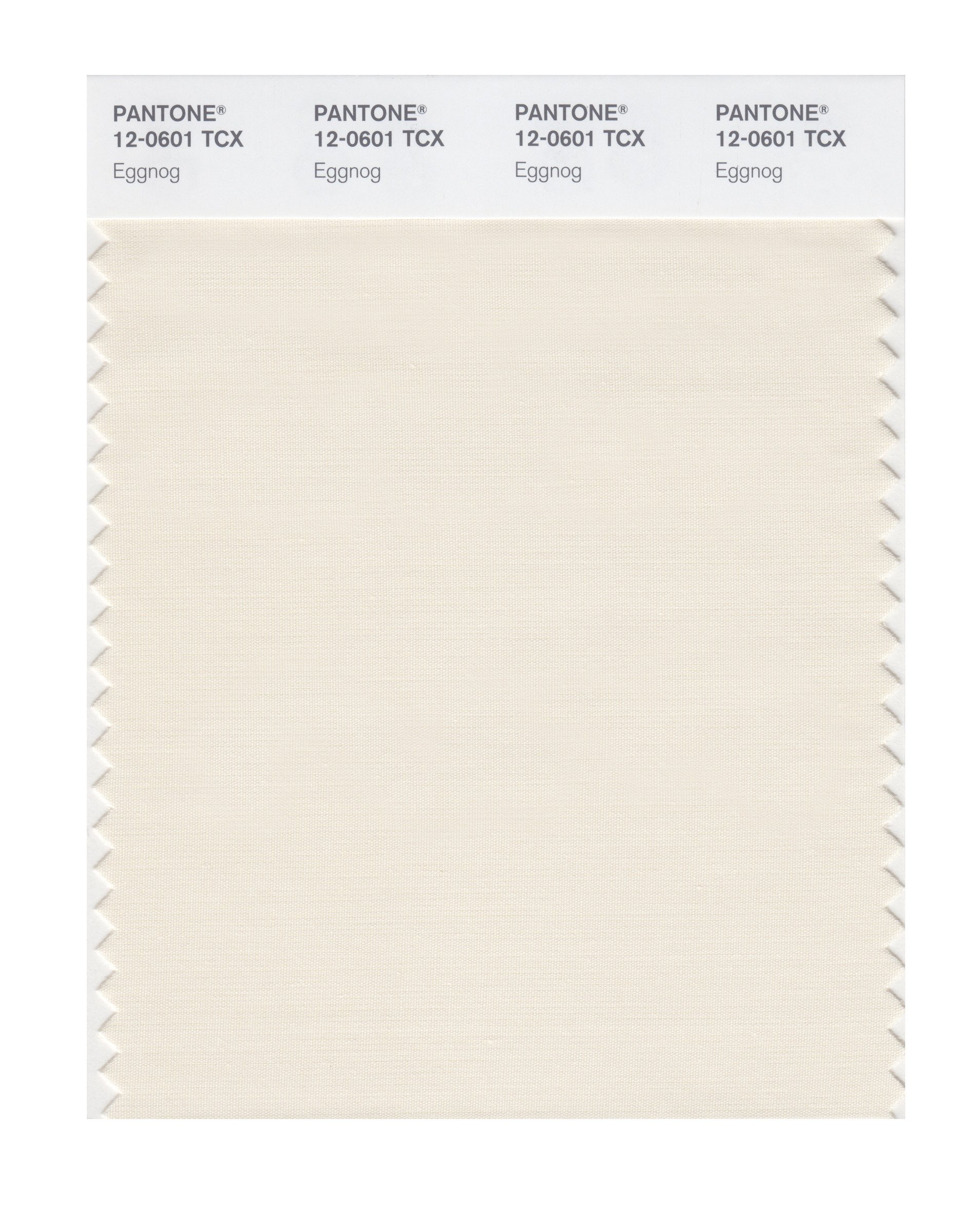 PANTONE Smart 12-0601X Color Swatch Card, Eggnog - Wall Decor Stickers ...
