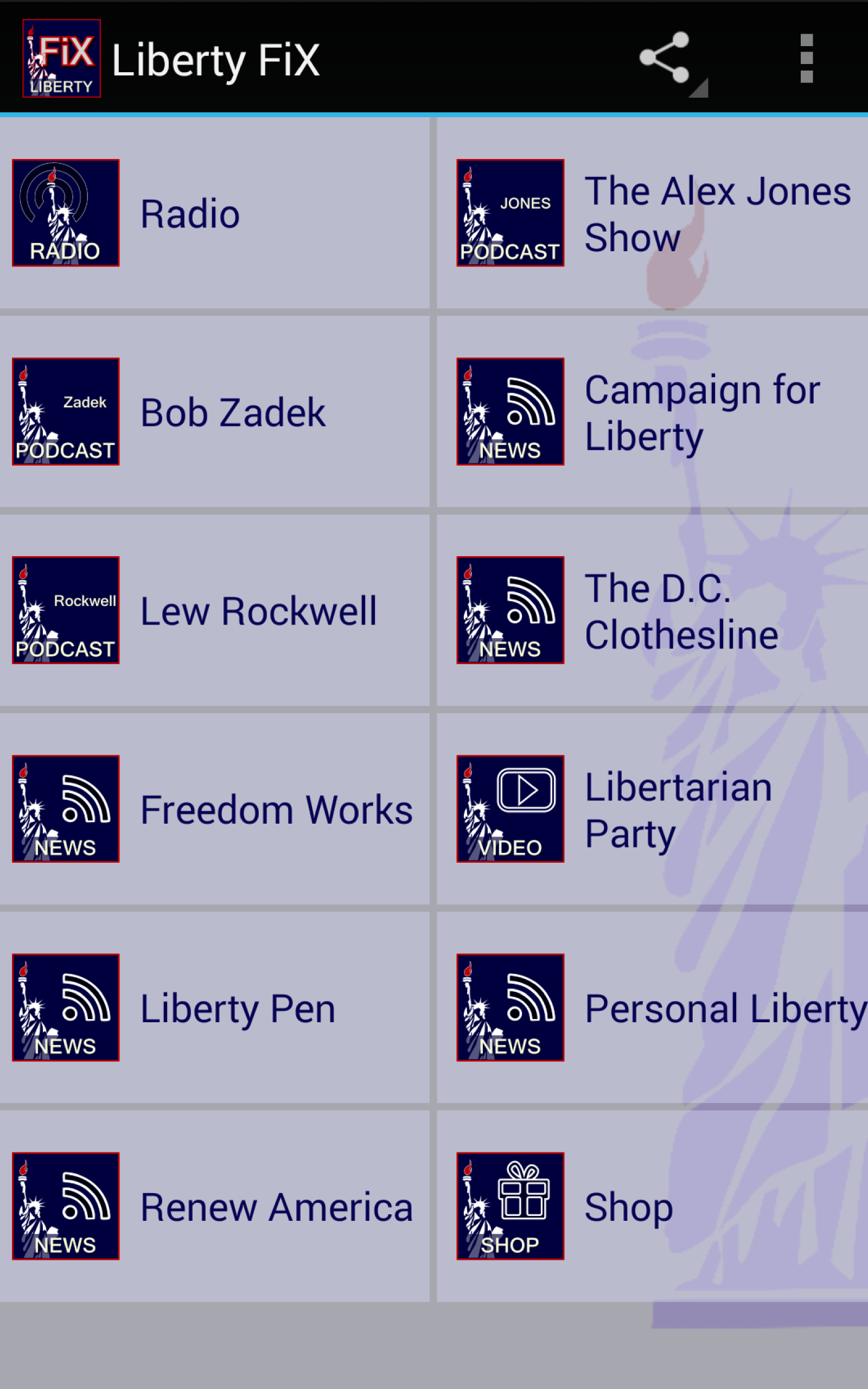 Liberty FiX - App on Amazon Appstore