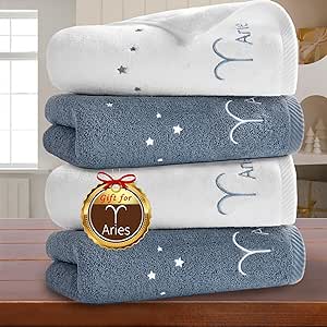 Amazon.com: Monogrammed Hand Towels for Boys - 100% Cotton | 14"x30 ...